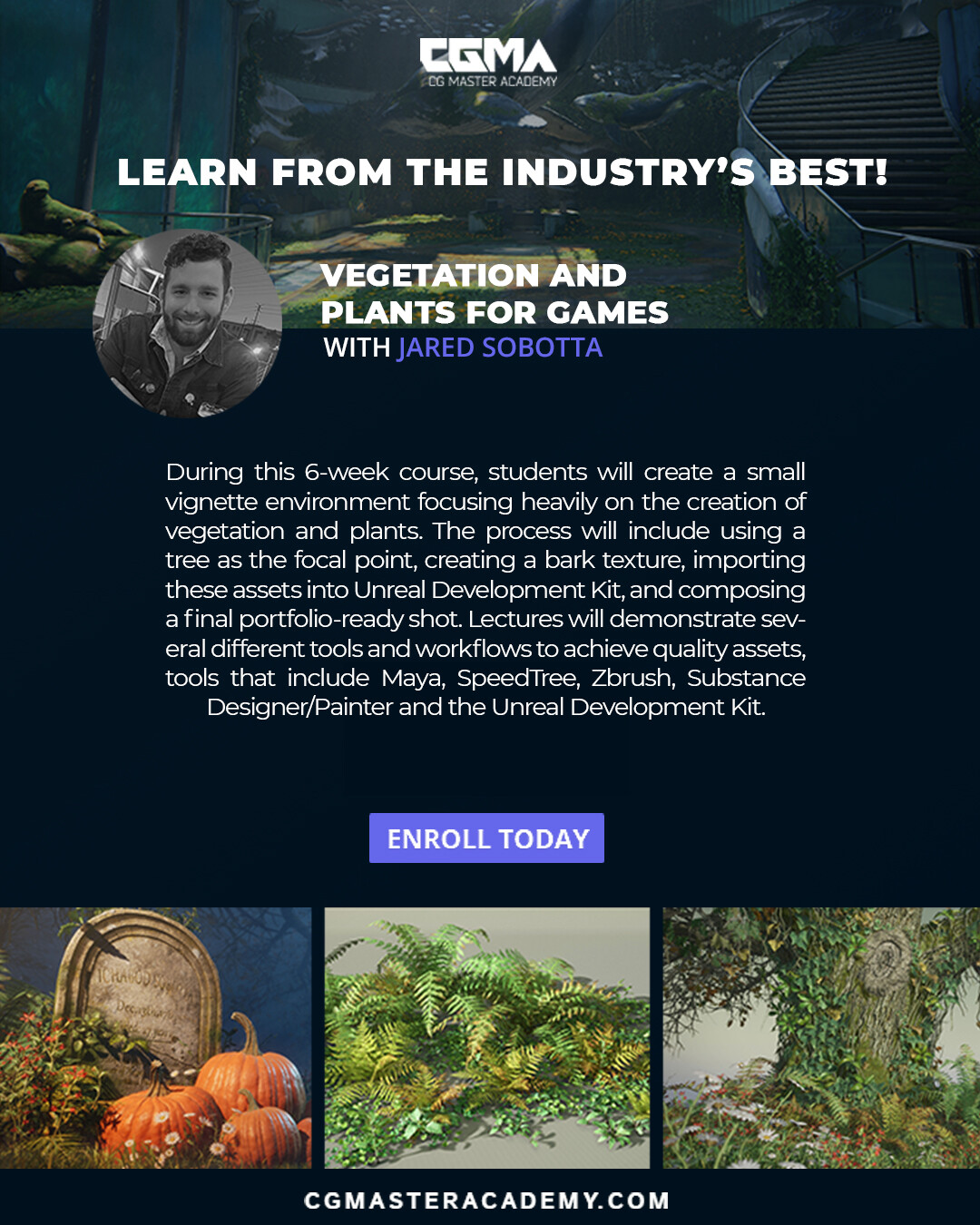 Jared Sobotta Vegetation And Plants For Games Promo