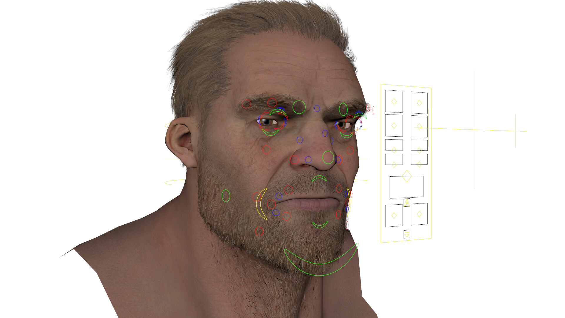 ArtStation - Marshall Advanced Skeleton Face Rig