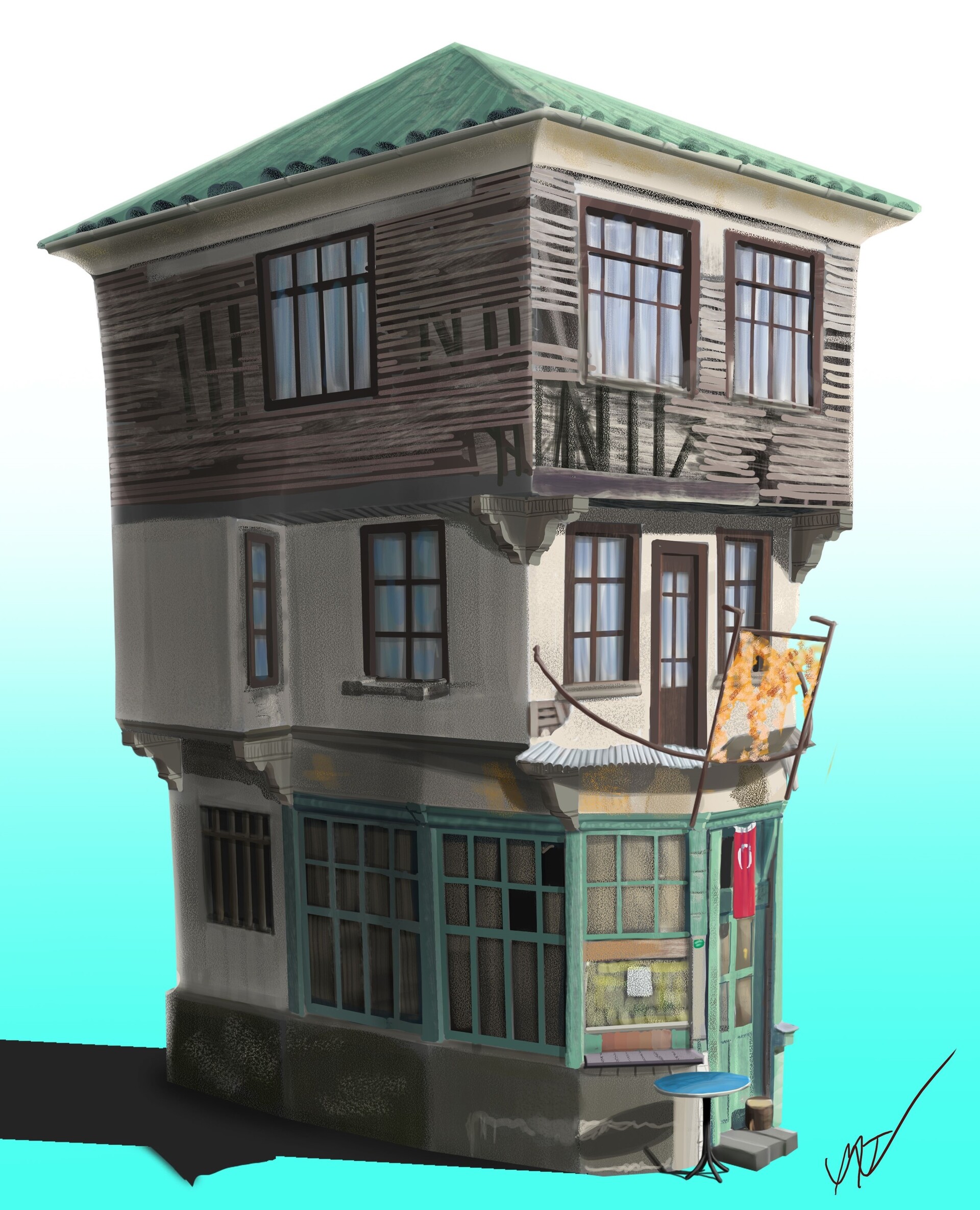 ArtStation - Old Building