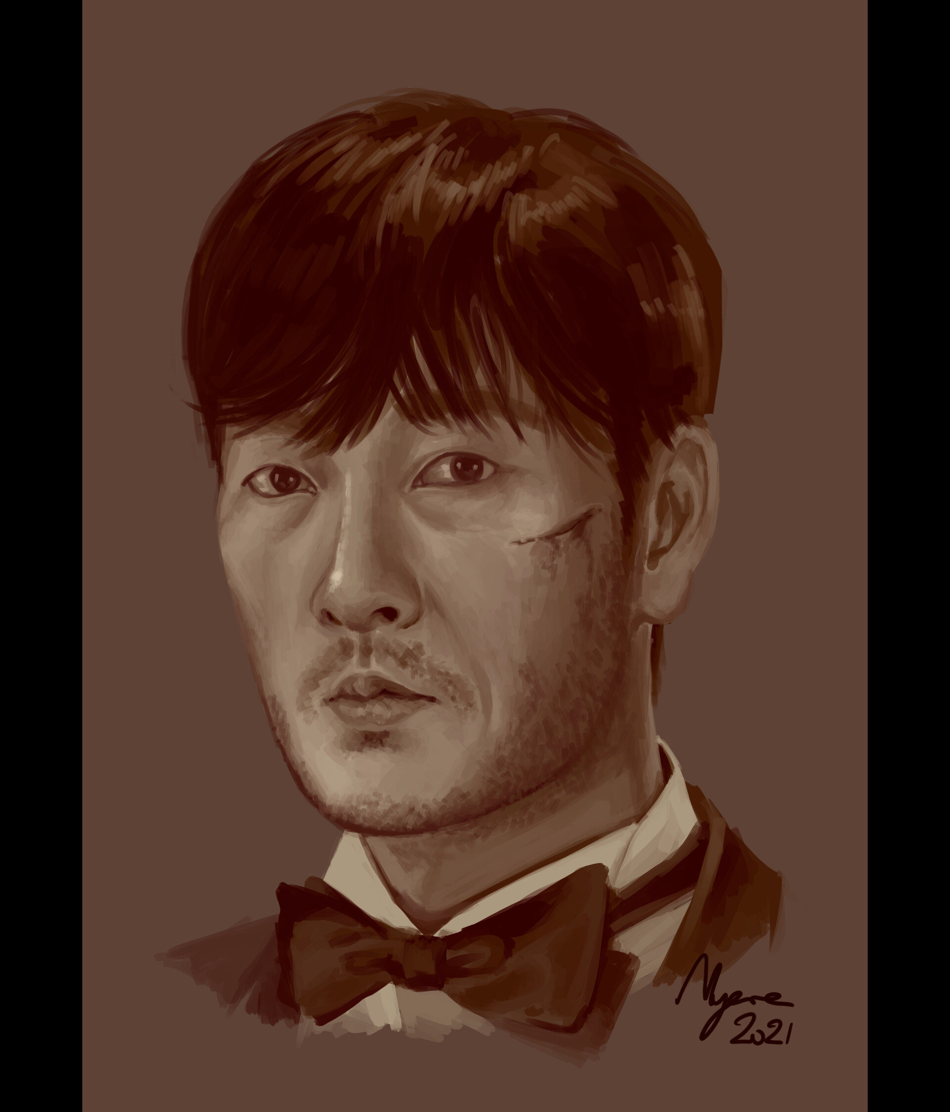 ArtStation - Cho Sang-Woo from Squid Game