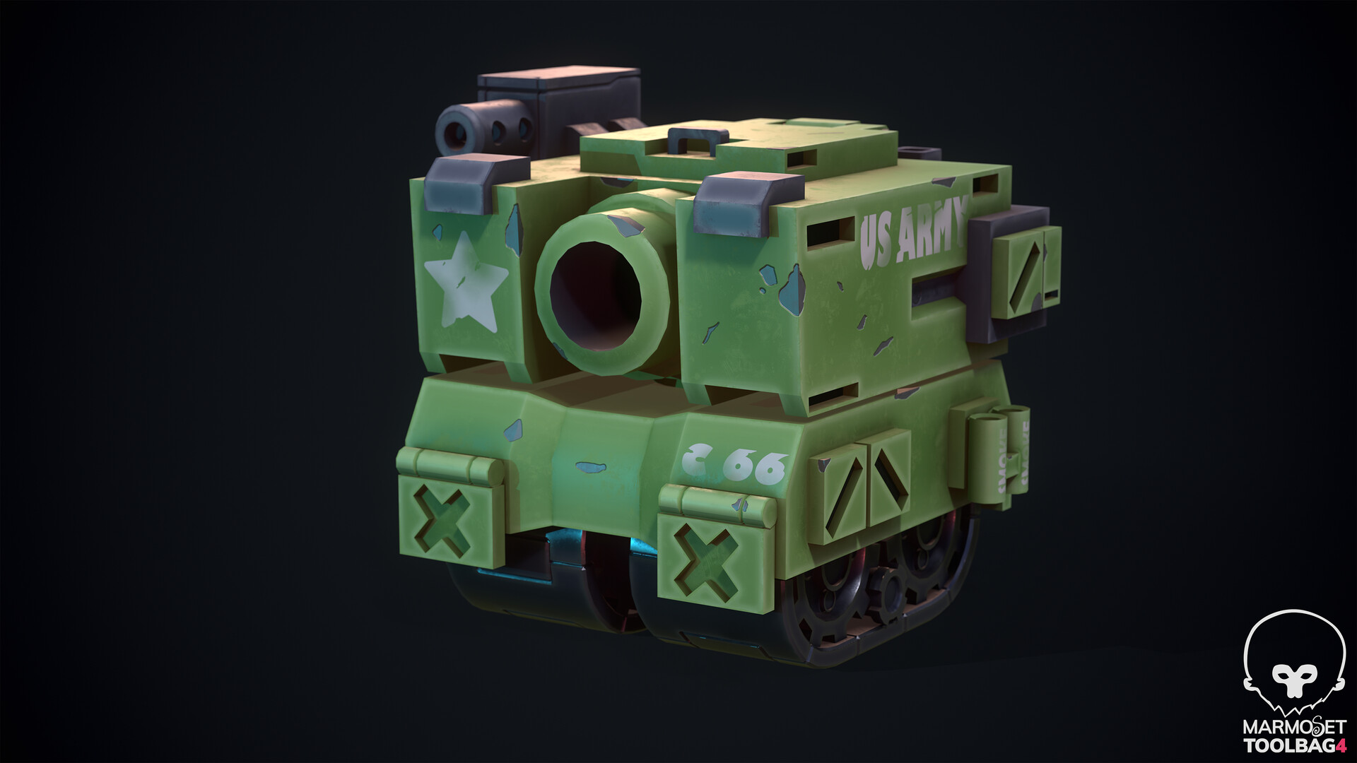 ArtStation - DinkC66 - Based on Box Battalion by Shaun Mooney