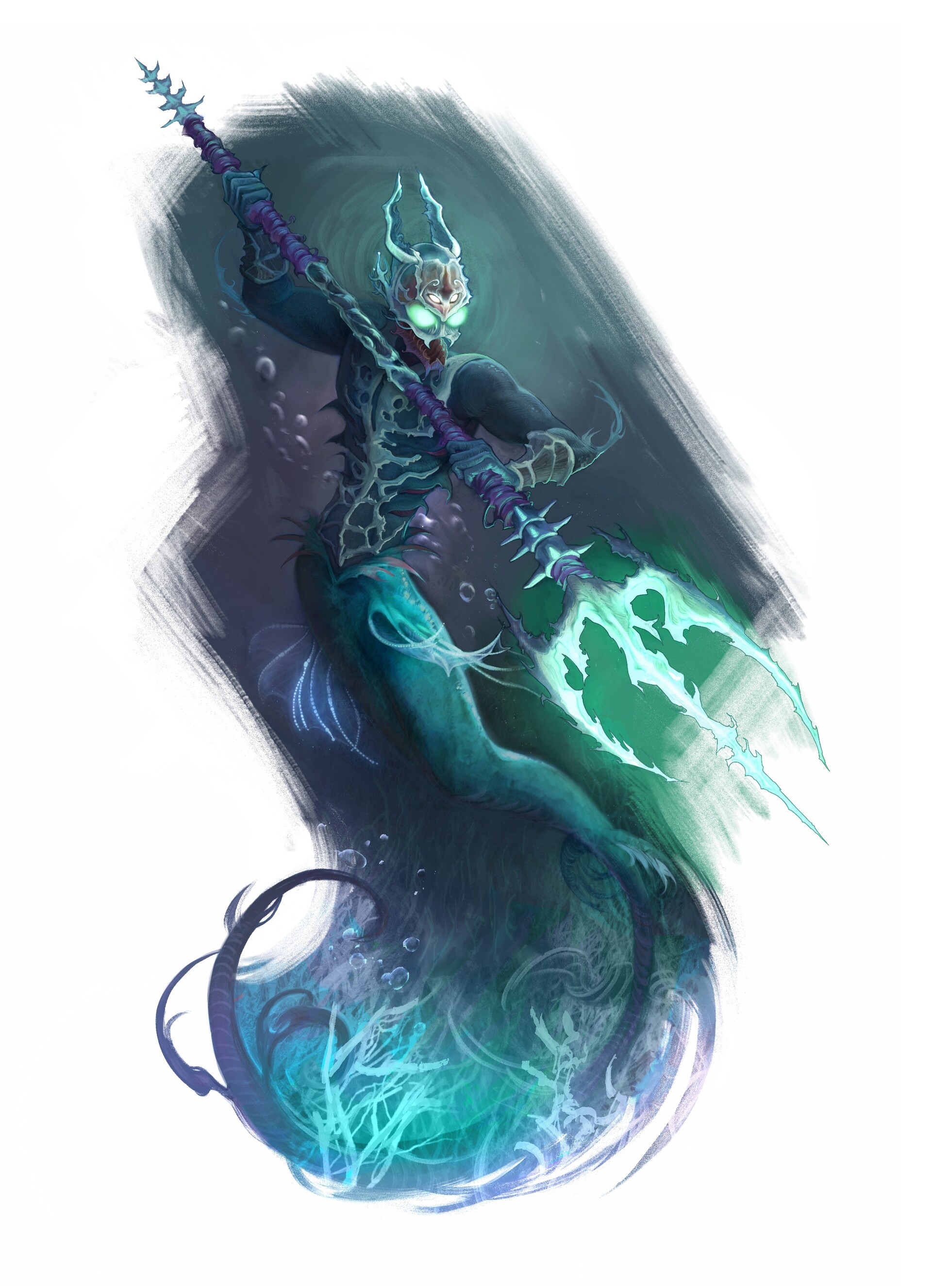 ArtStation - Deep Sea Merrow