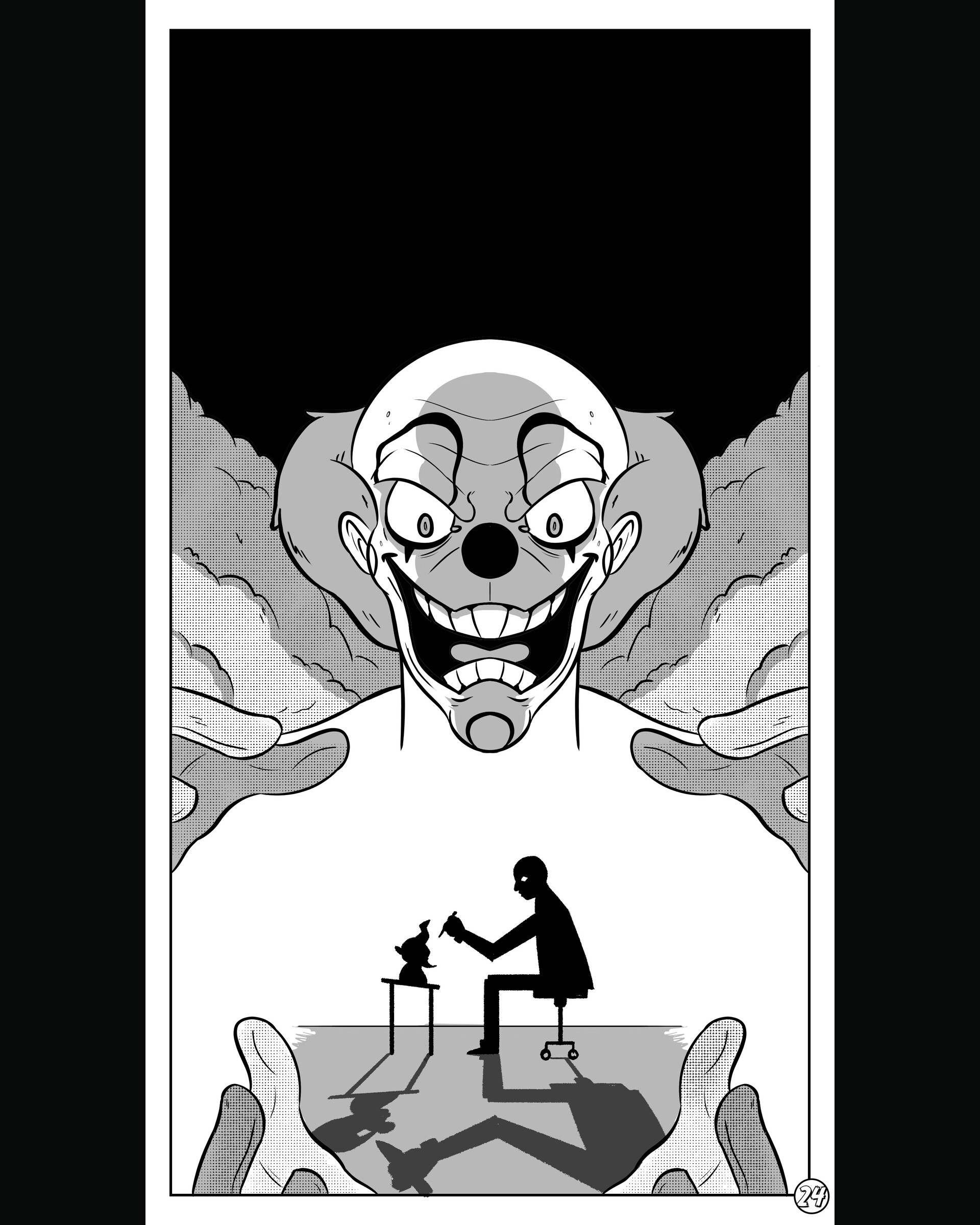 ArtStation - Illustration_Horror Comic Splashpages