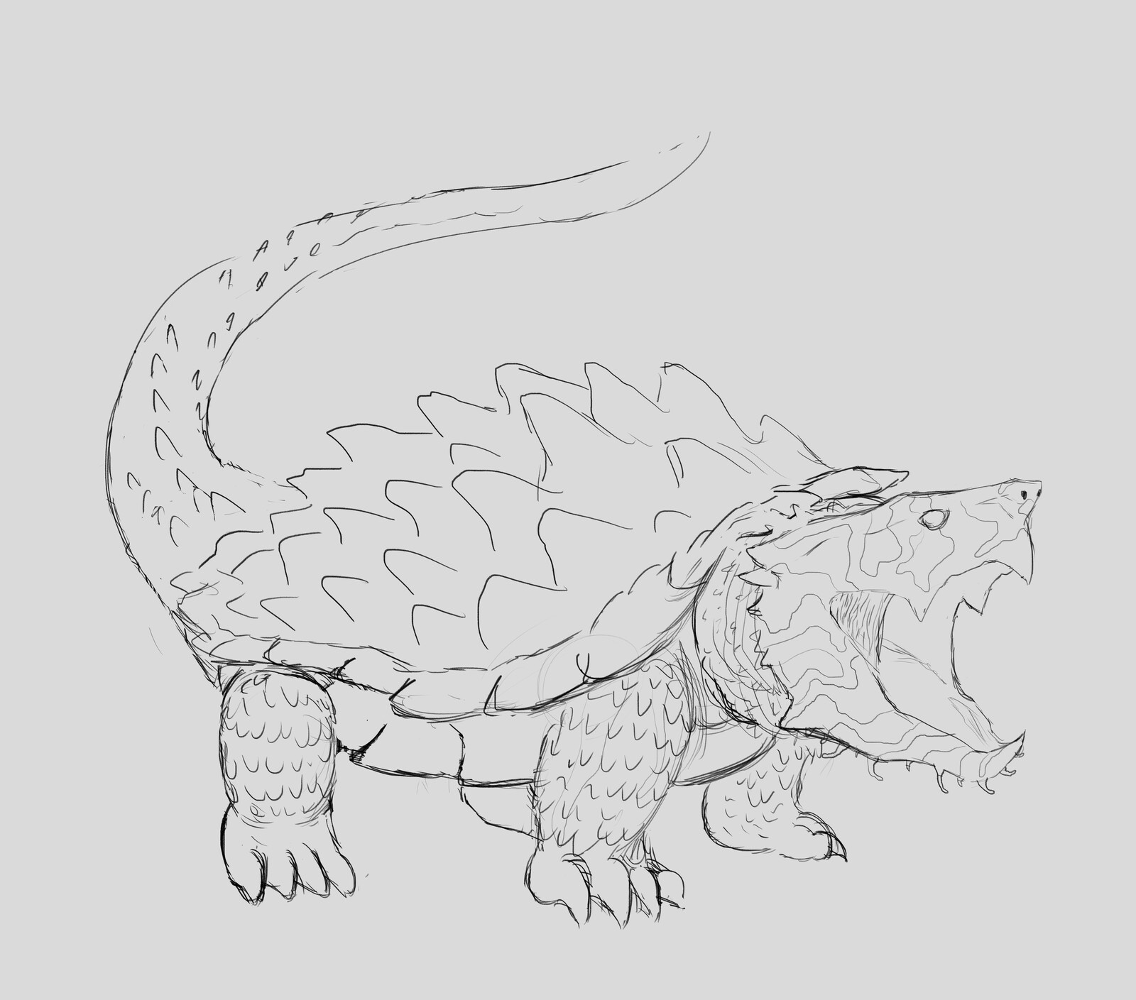 Sants - Mega Tortoise | Concept Art