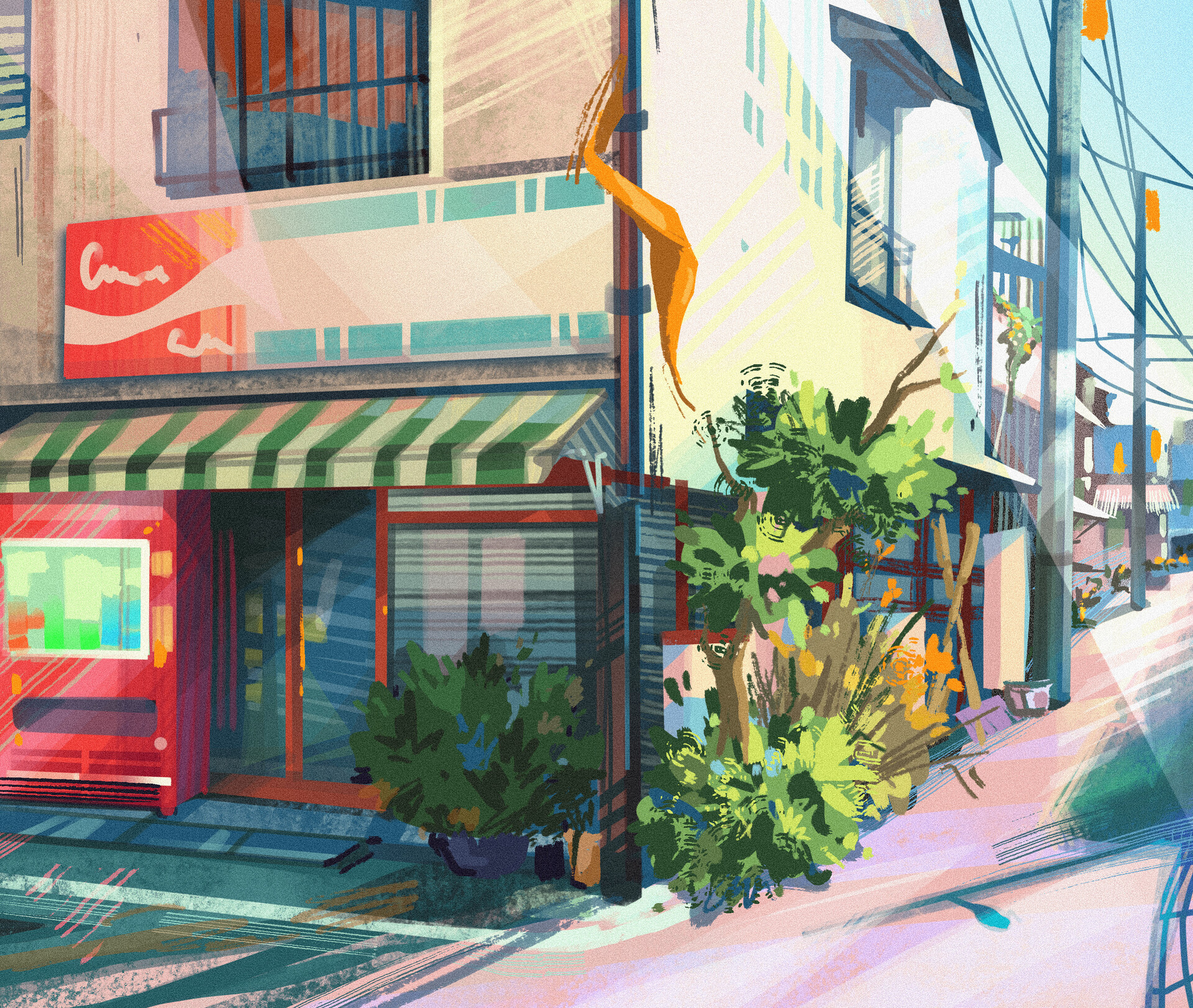 ArtStation - Anime environment