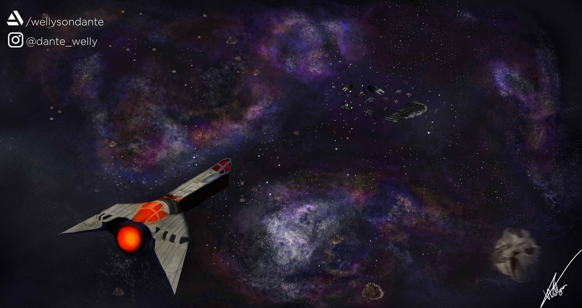 ArtStation - Space Rock