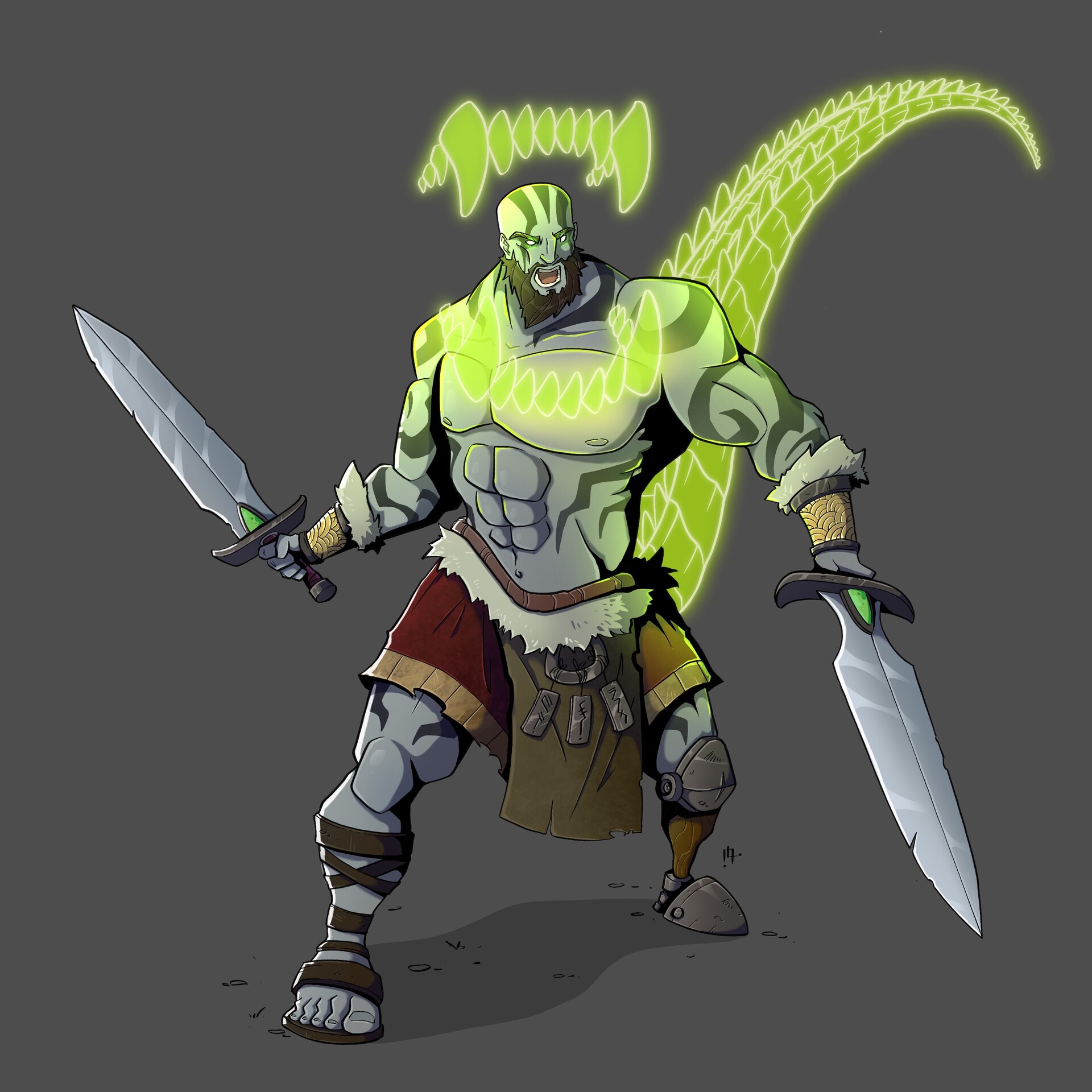 ArtStation - Goliath Barbarian