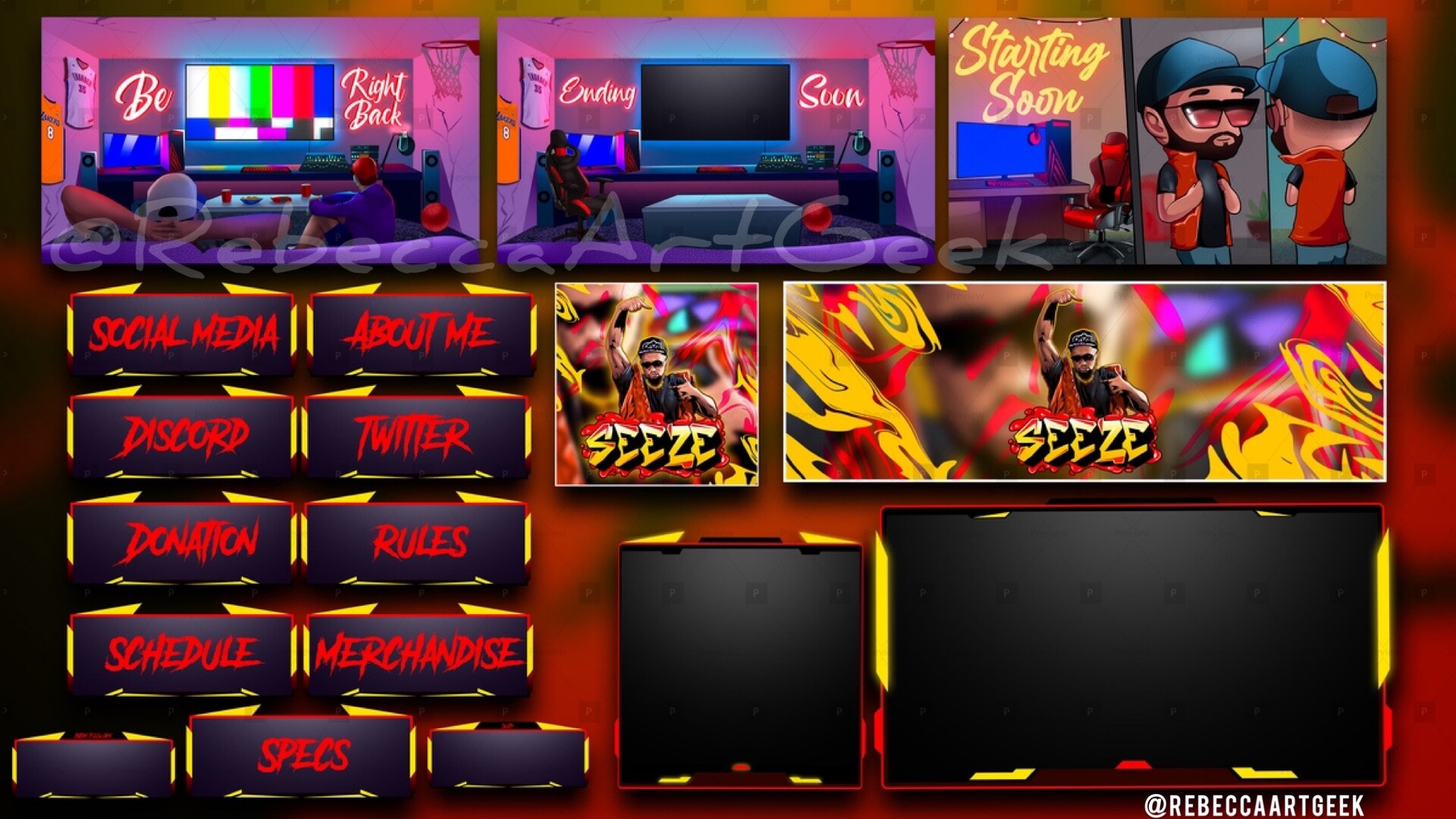 ArtStation - Custom Twitch Overhaul