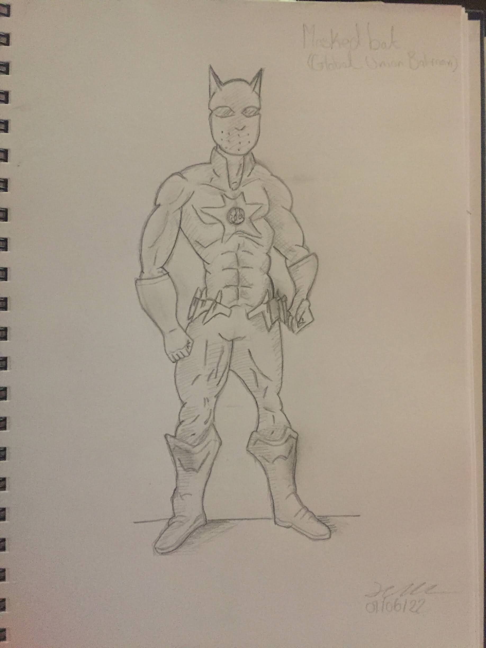 ArtStation - The Masked Bat (Global Union Batman)