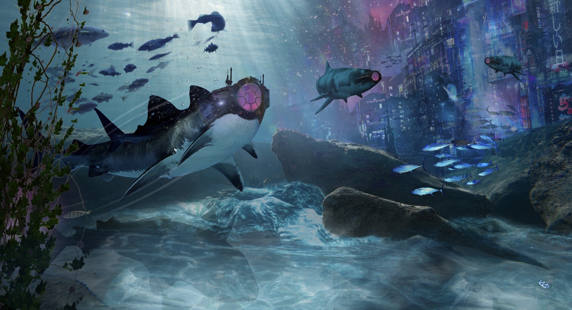 ArtStation - Atlantis - aqualantis - daily artwork