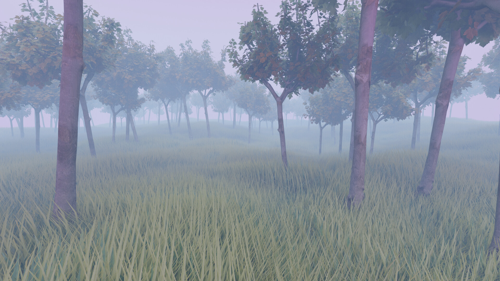 ArtStation - realistic forest