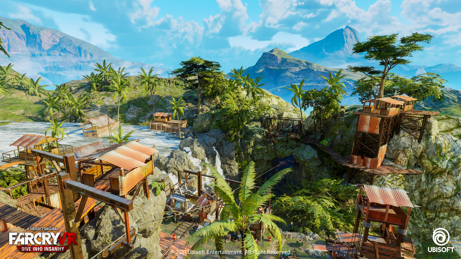 Jake Guest - Waterfall Fight - Far Cry:VR - Dive into Insanity