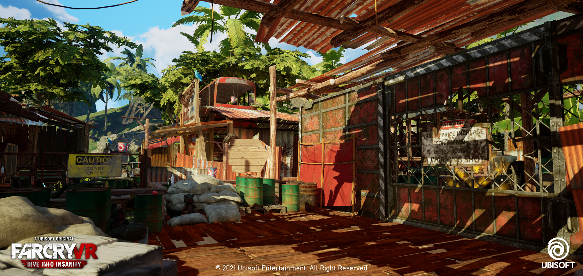 Jake Guest - Weapons Hut - Far Cry:VR - Dive into Insanity