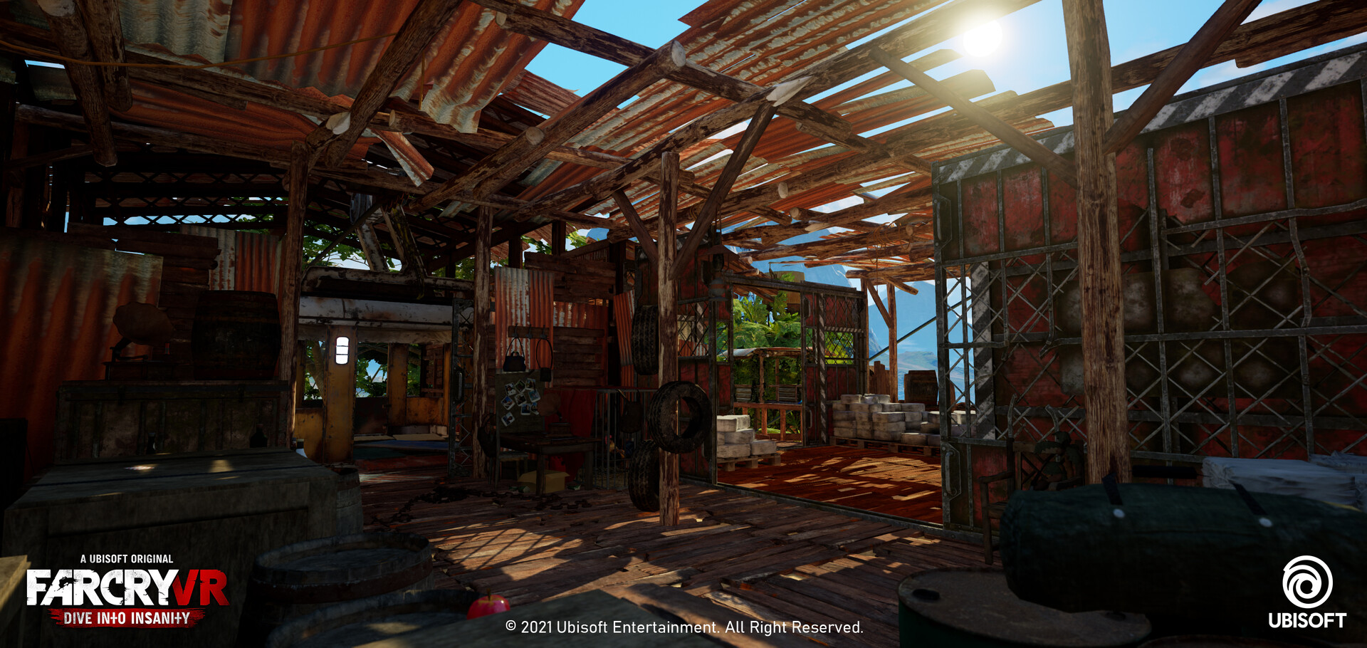 Jake Guest - Weapons Hut - Far Cry:VR - Dive into Insanity