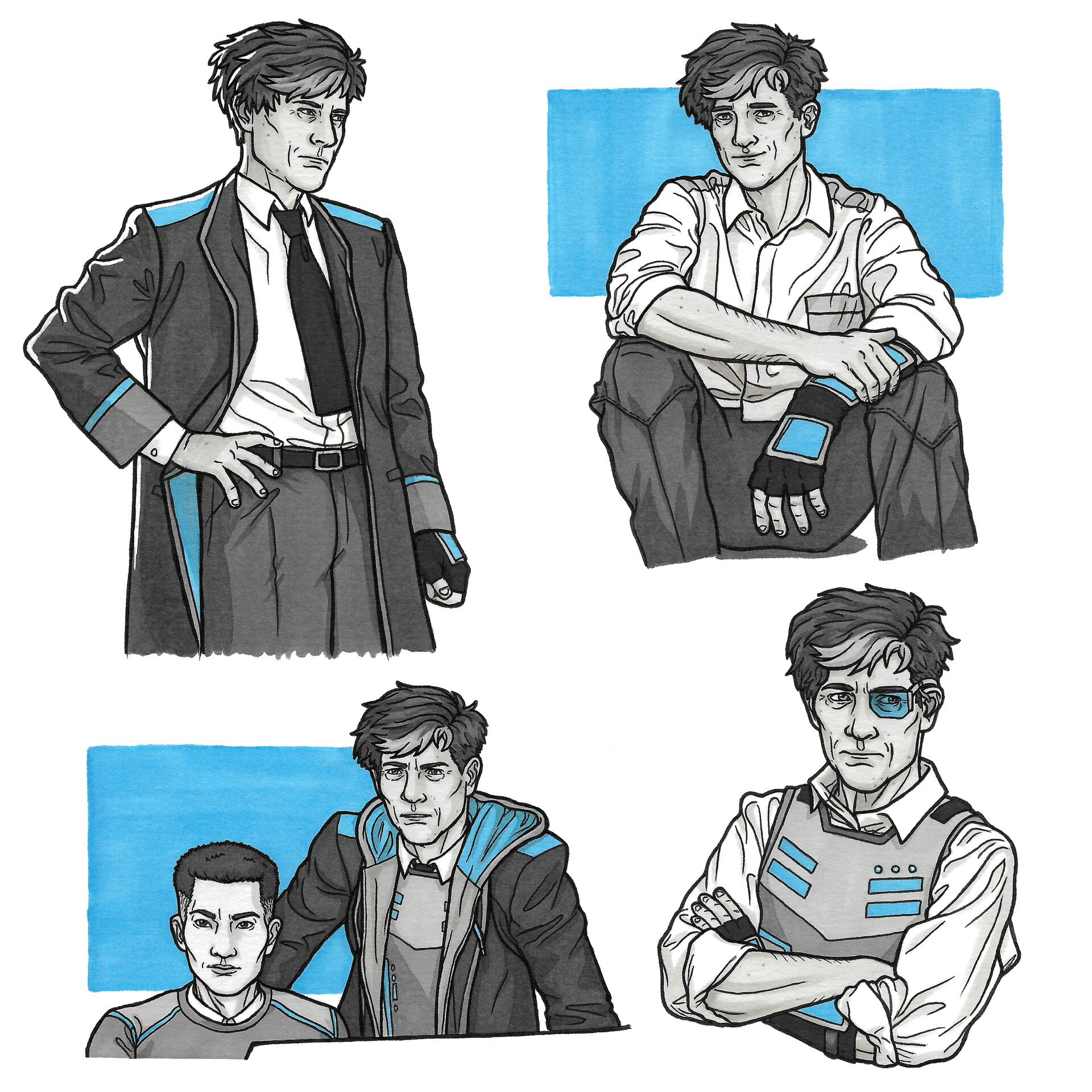 ArtStation - Dan Gibson - OC development