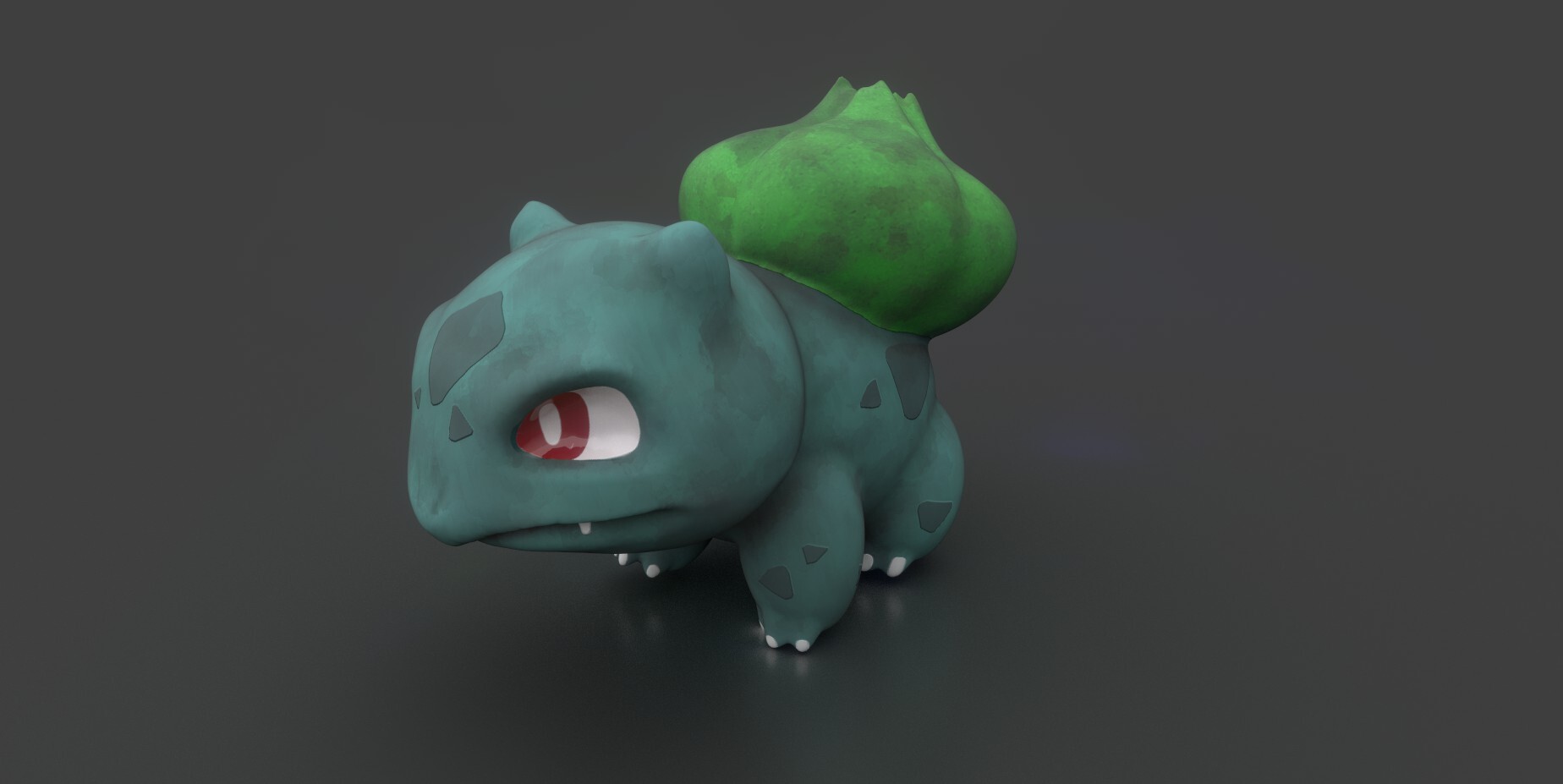 ArtStation - 3D - Stylised Bulbasaur