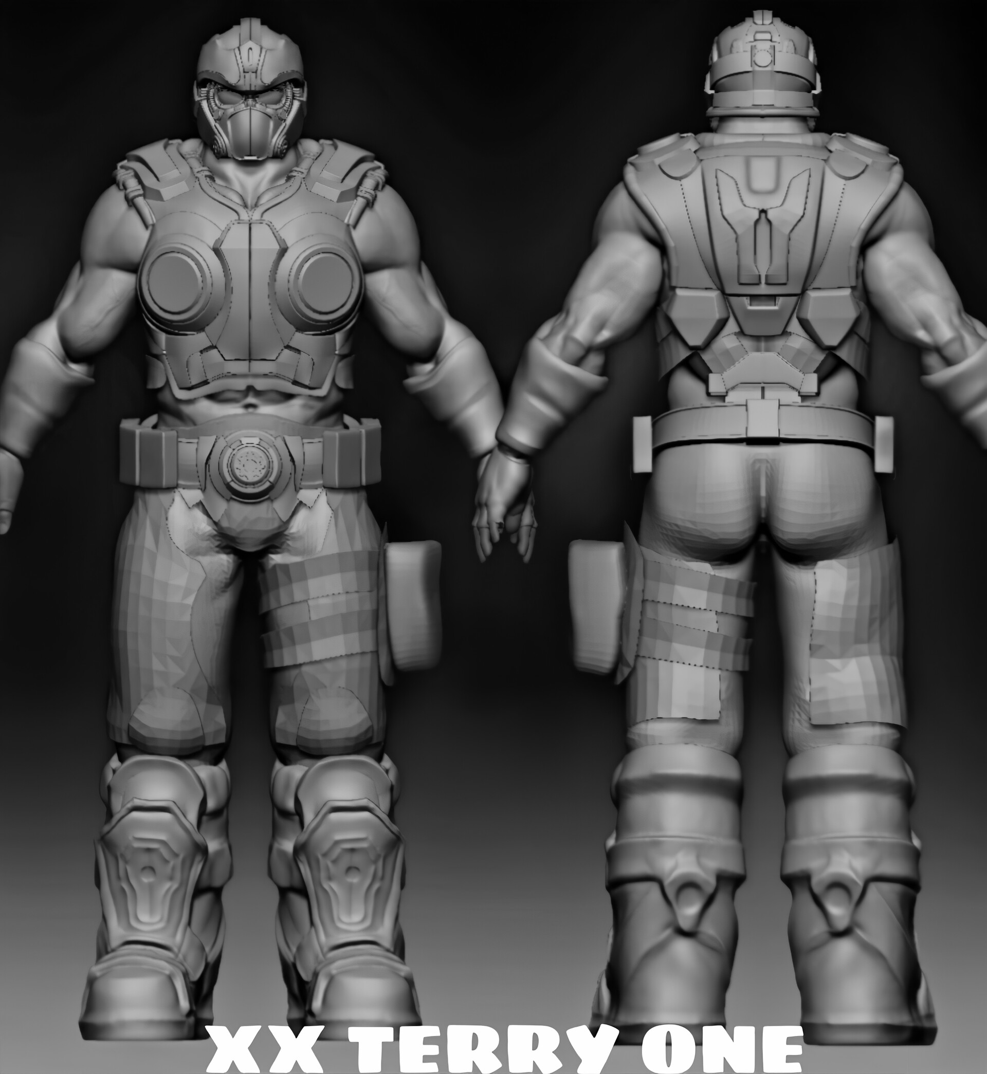ArtStation - War Machine Soldiers