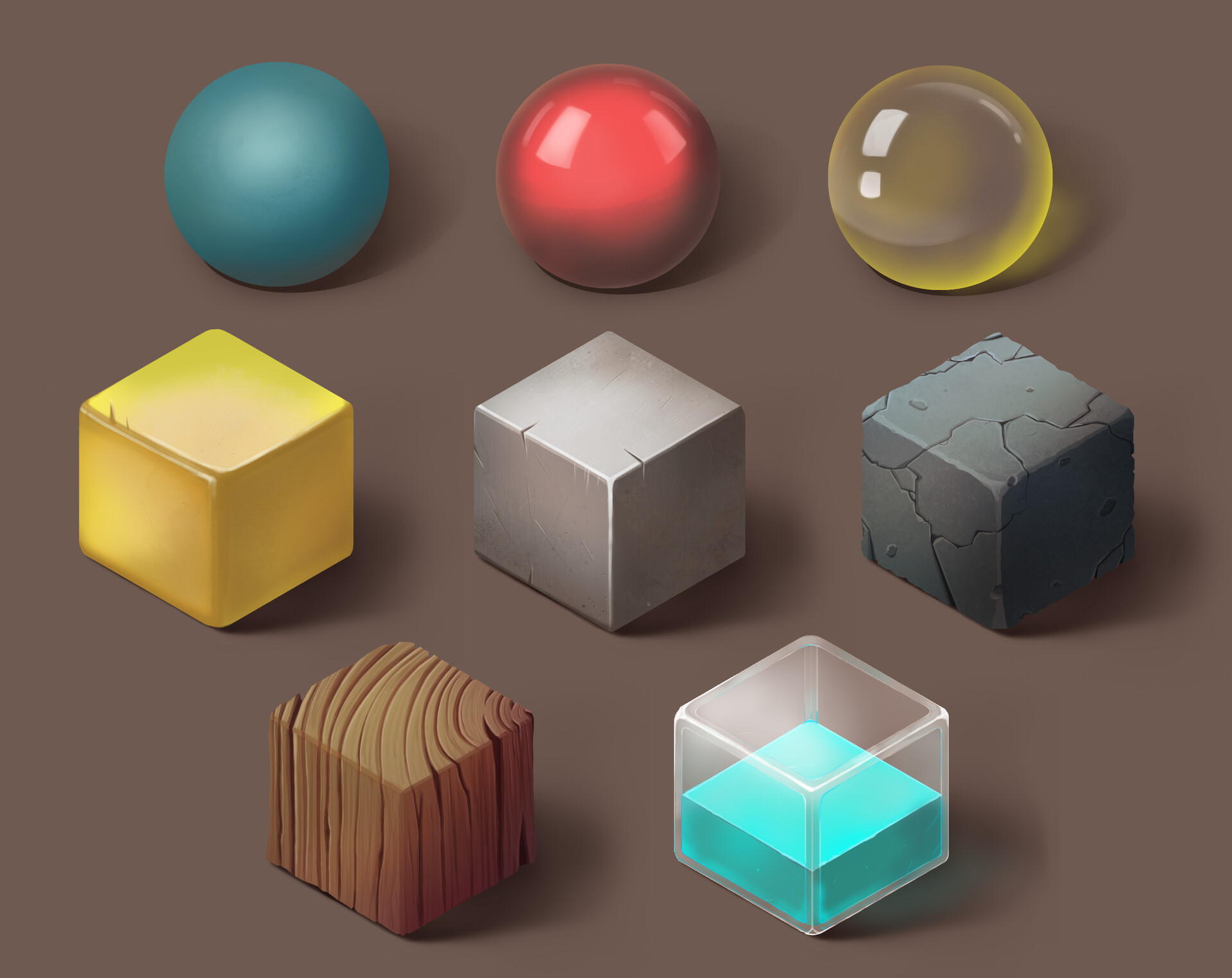 ArtStation - Materials