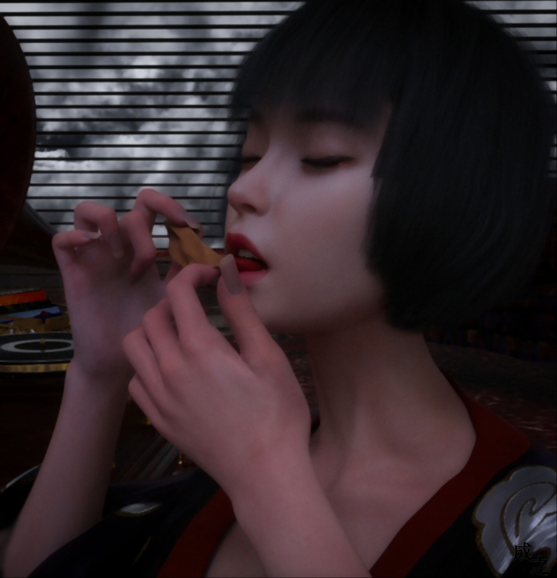 ArtStation - SHUUKO AOCHI ("ZIGEUNERWEISEN" SUZUKI SEIJUN MOVIE IN MY DREAM )