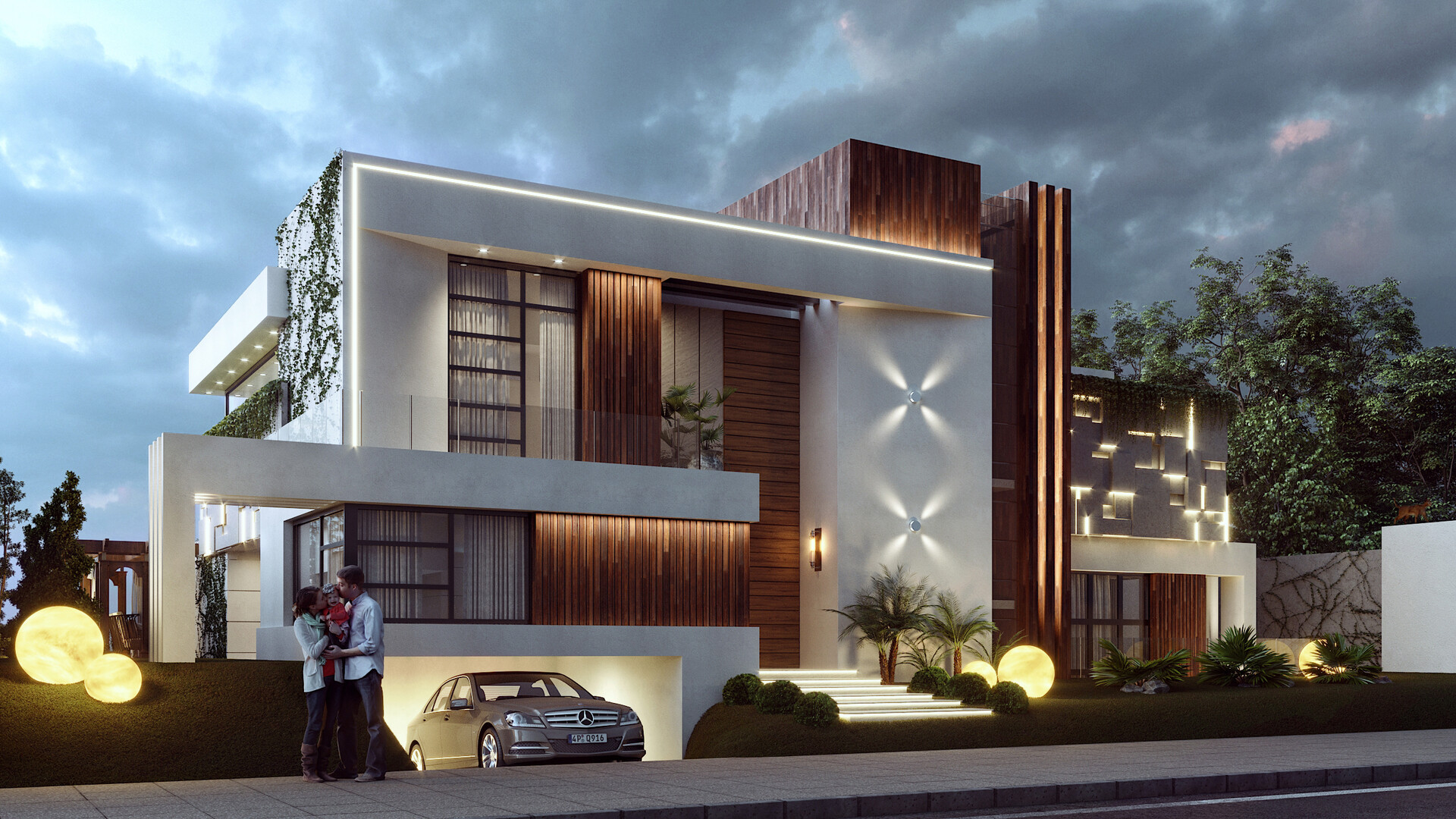 ArtStation - Architectural design of the villa