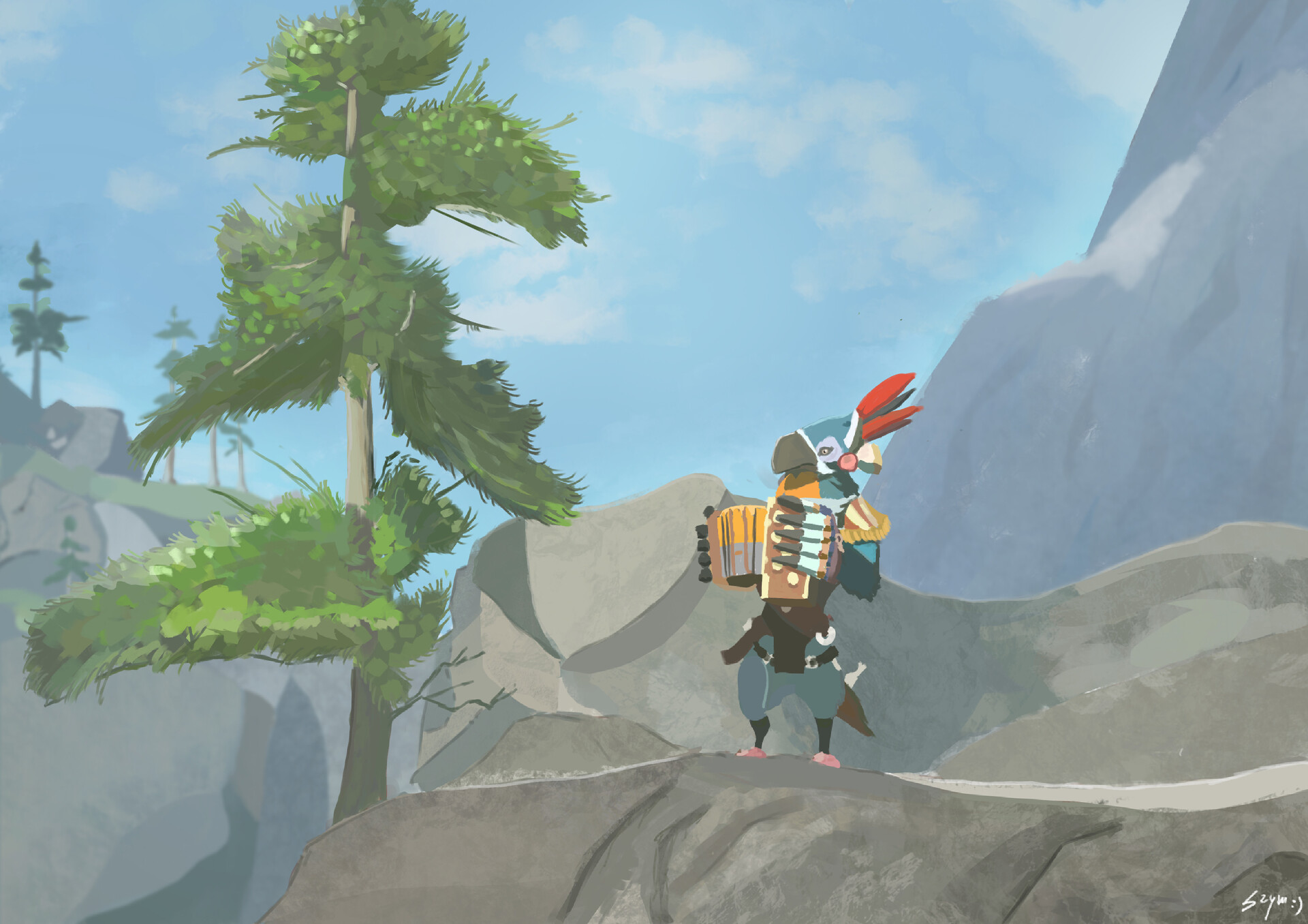 ArtStation - Kass in Horon Lagoon