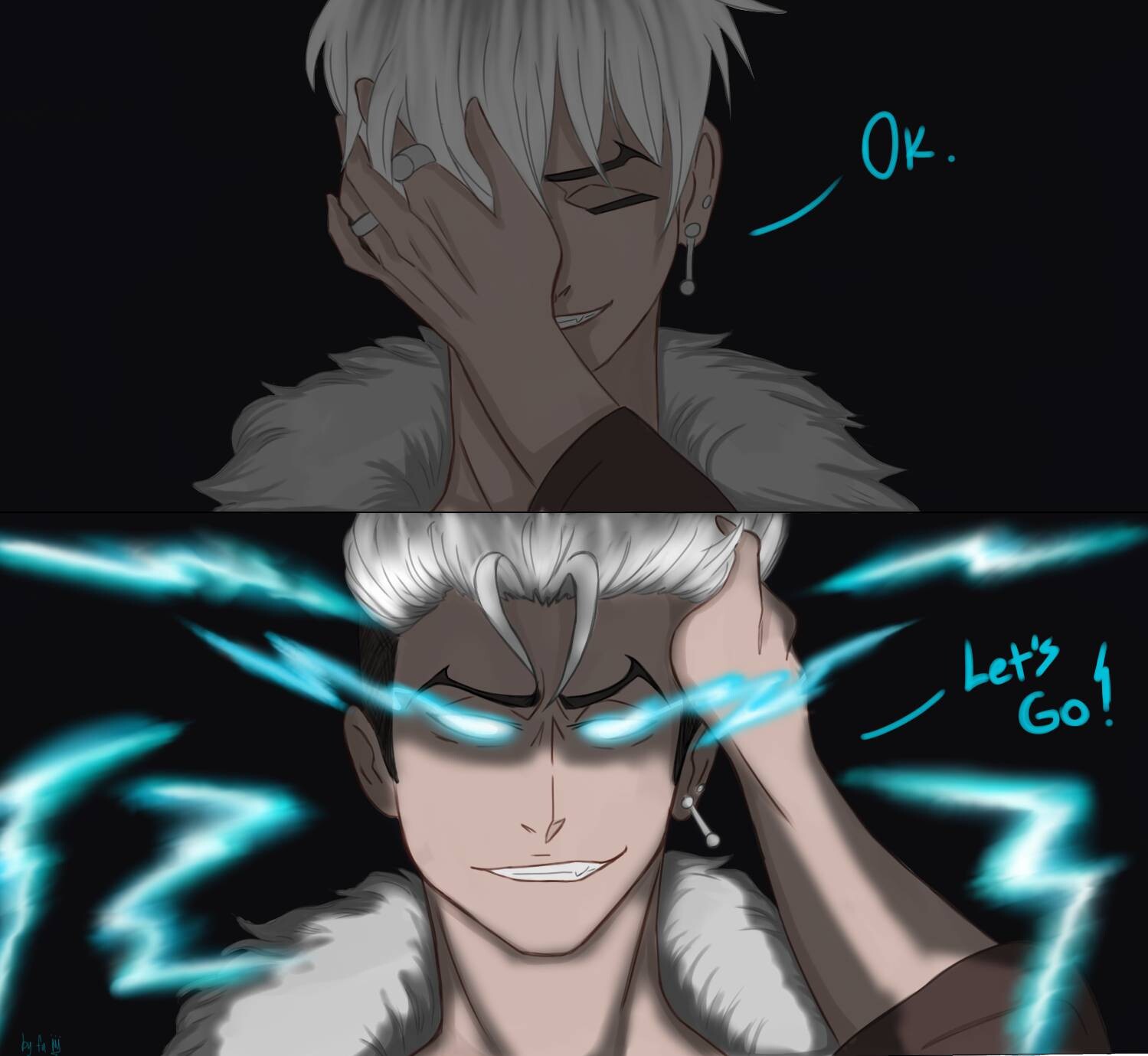 ArtStation - DnD oc storm sorcerer