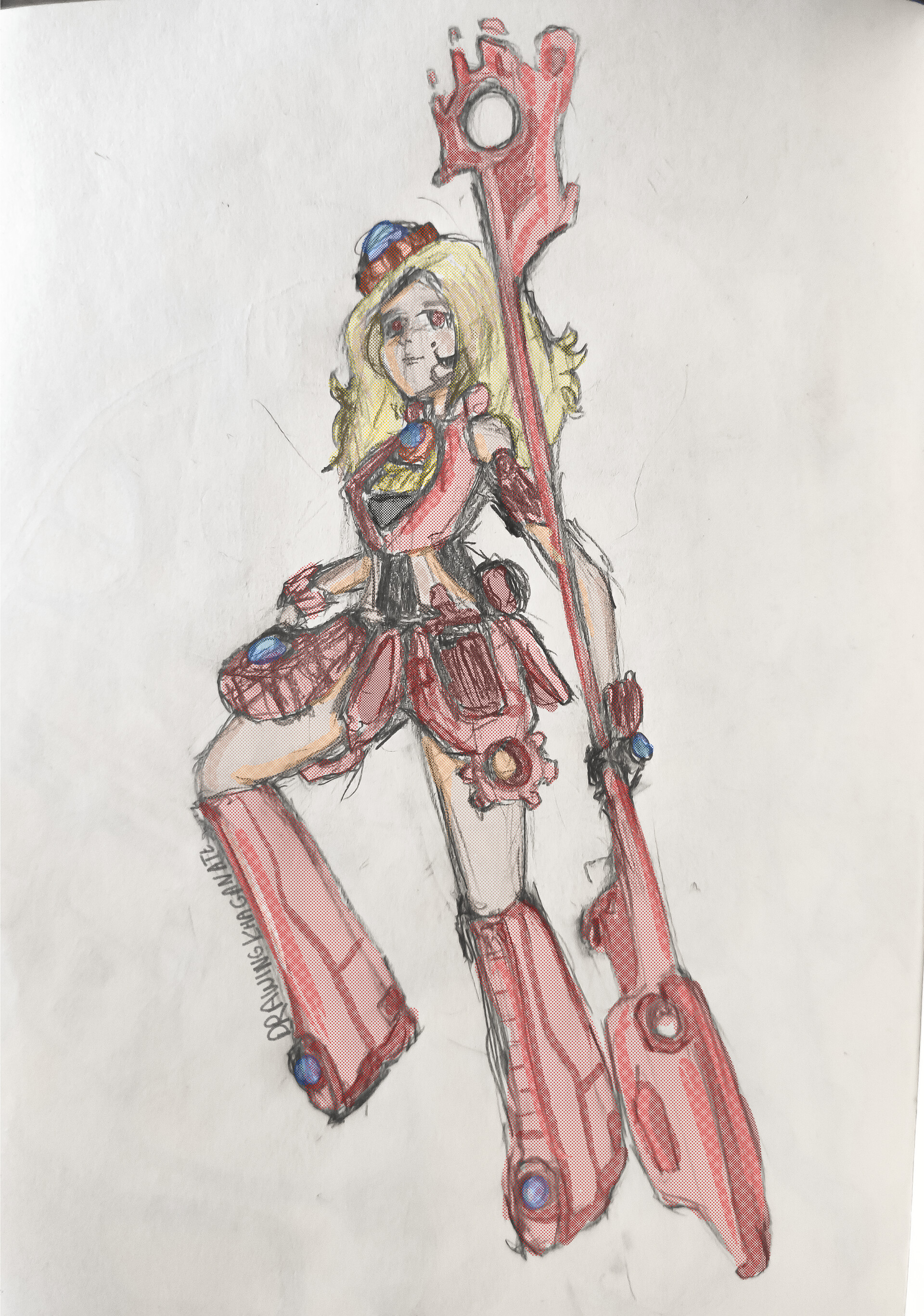 Emre Erol YILMAZ - Red Violent Valkyrie