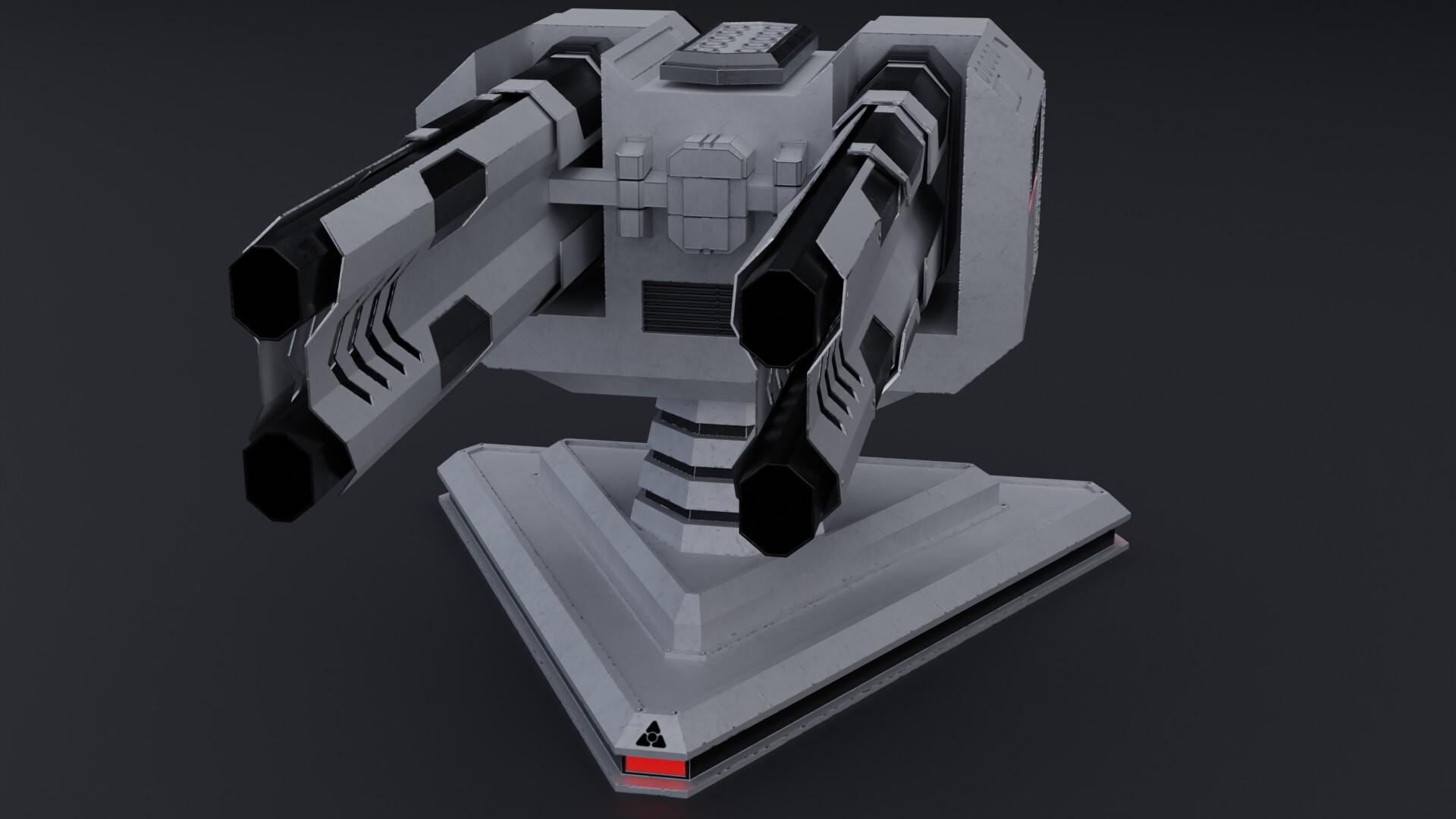 ArtStation - Scifi Turret