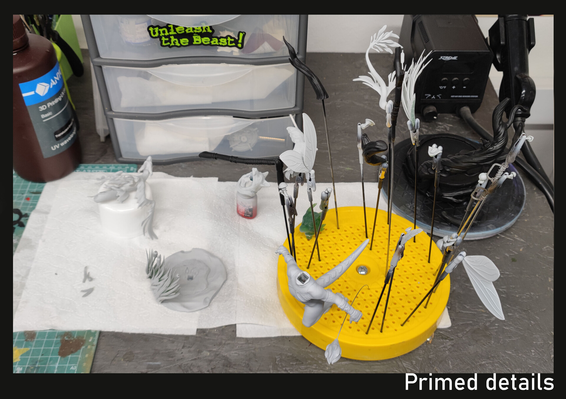 Evgeniia Gribko - Will-o'-the-wisp/ printed and painted figure