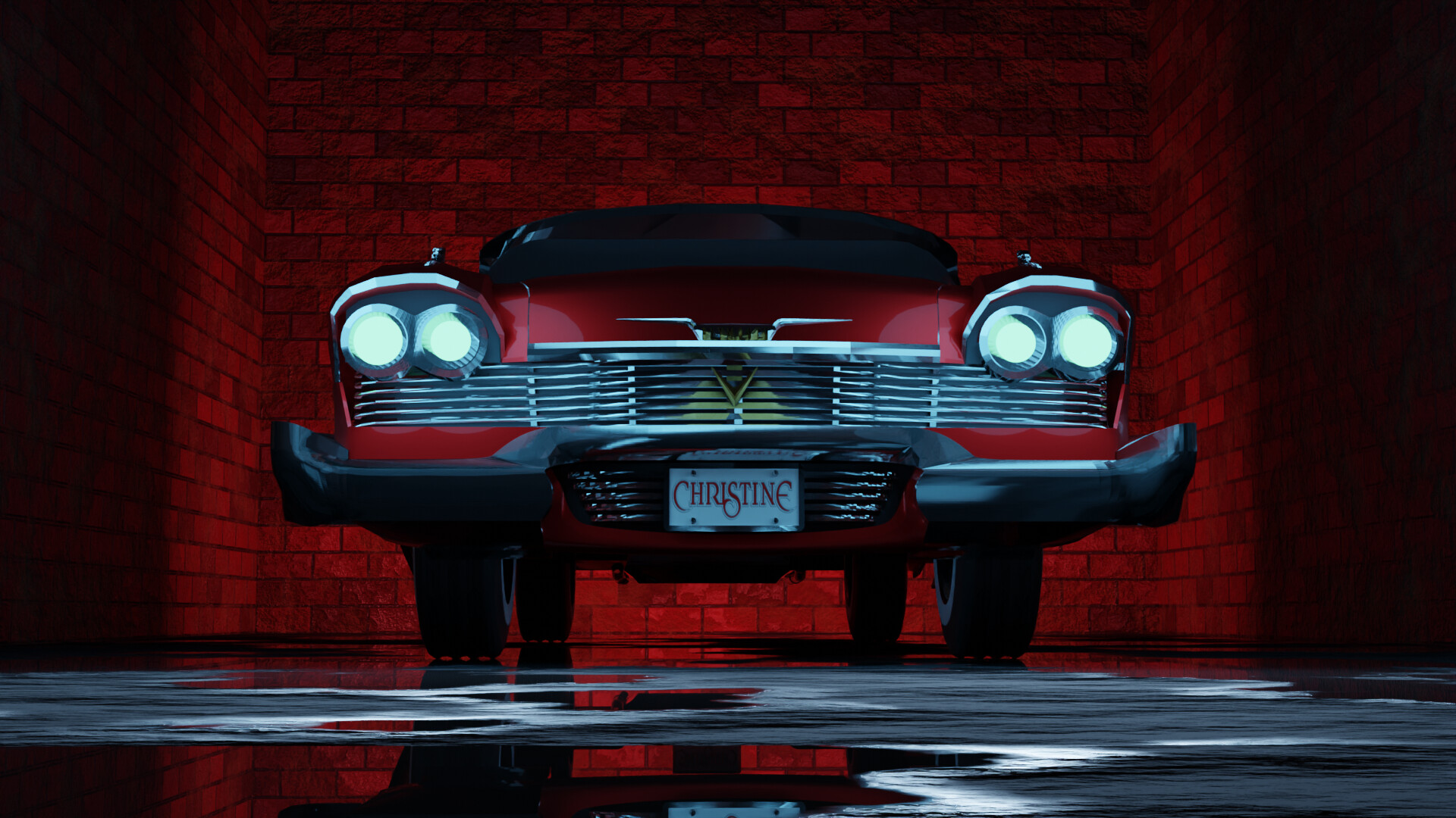 Christine The Car Wallpaper