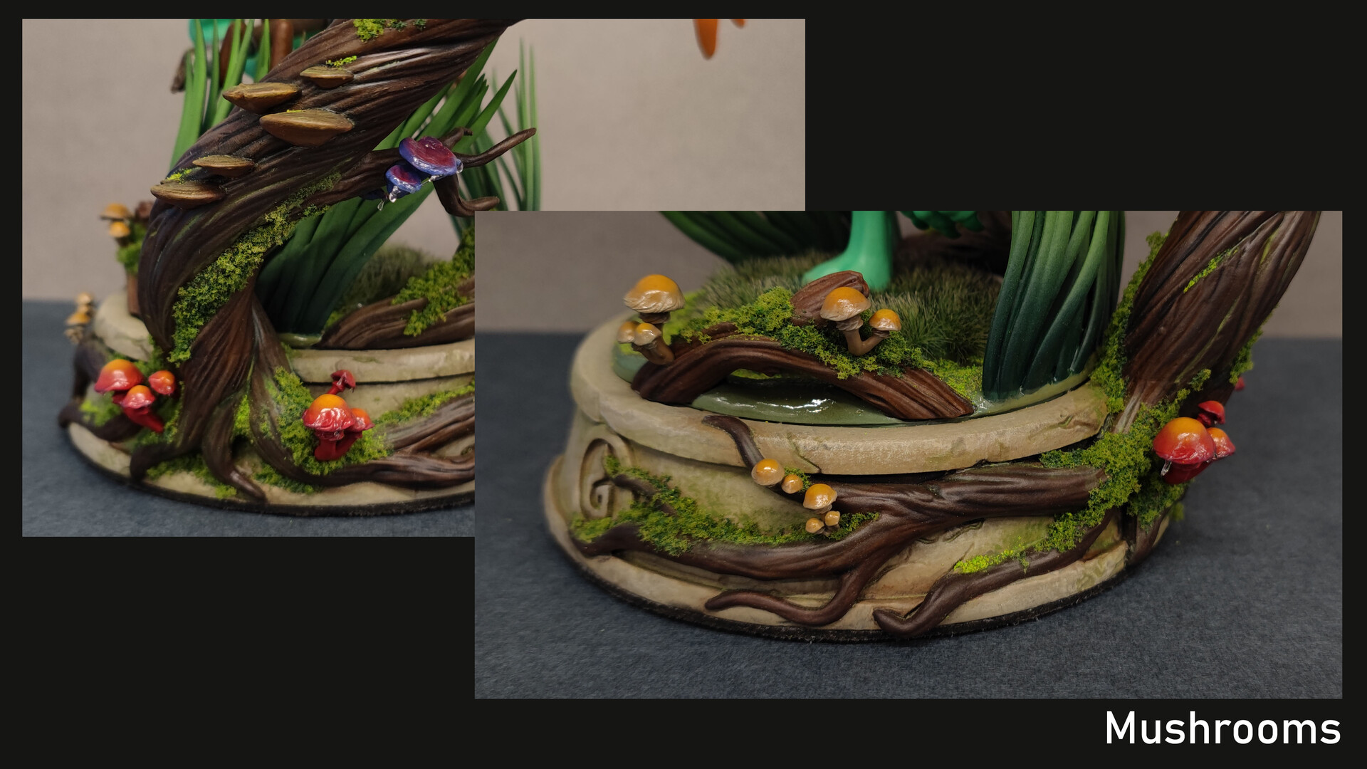 Evgeniia Gribko - Will-o'-the-wisp/ printed and painted figure