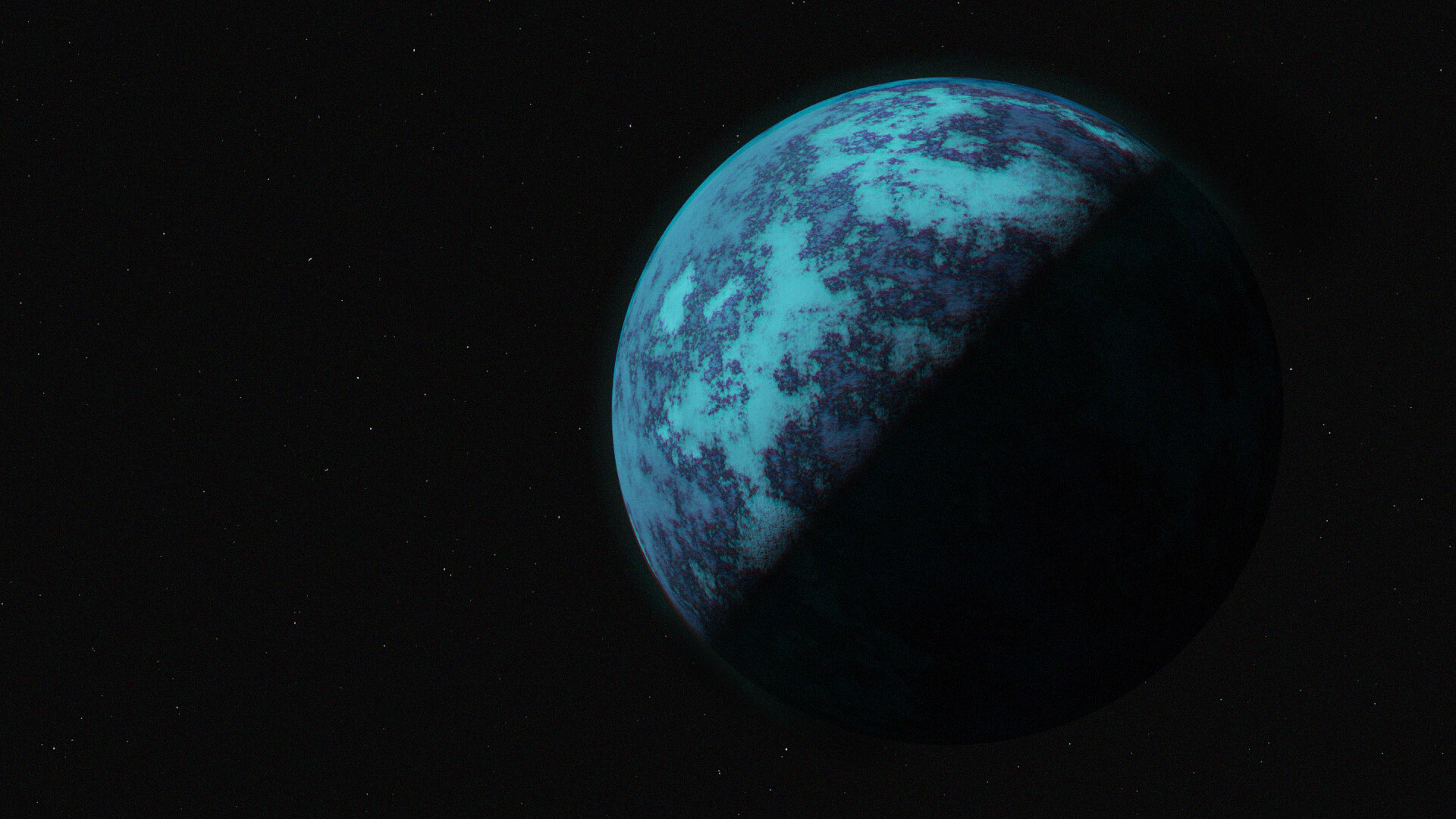 ArtStation - Blue Exoplanet