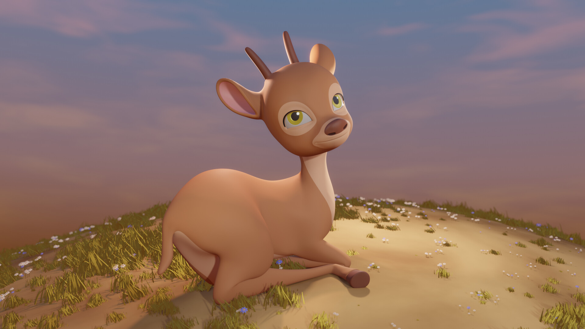 ArtStation - Deer Rig