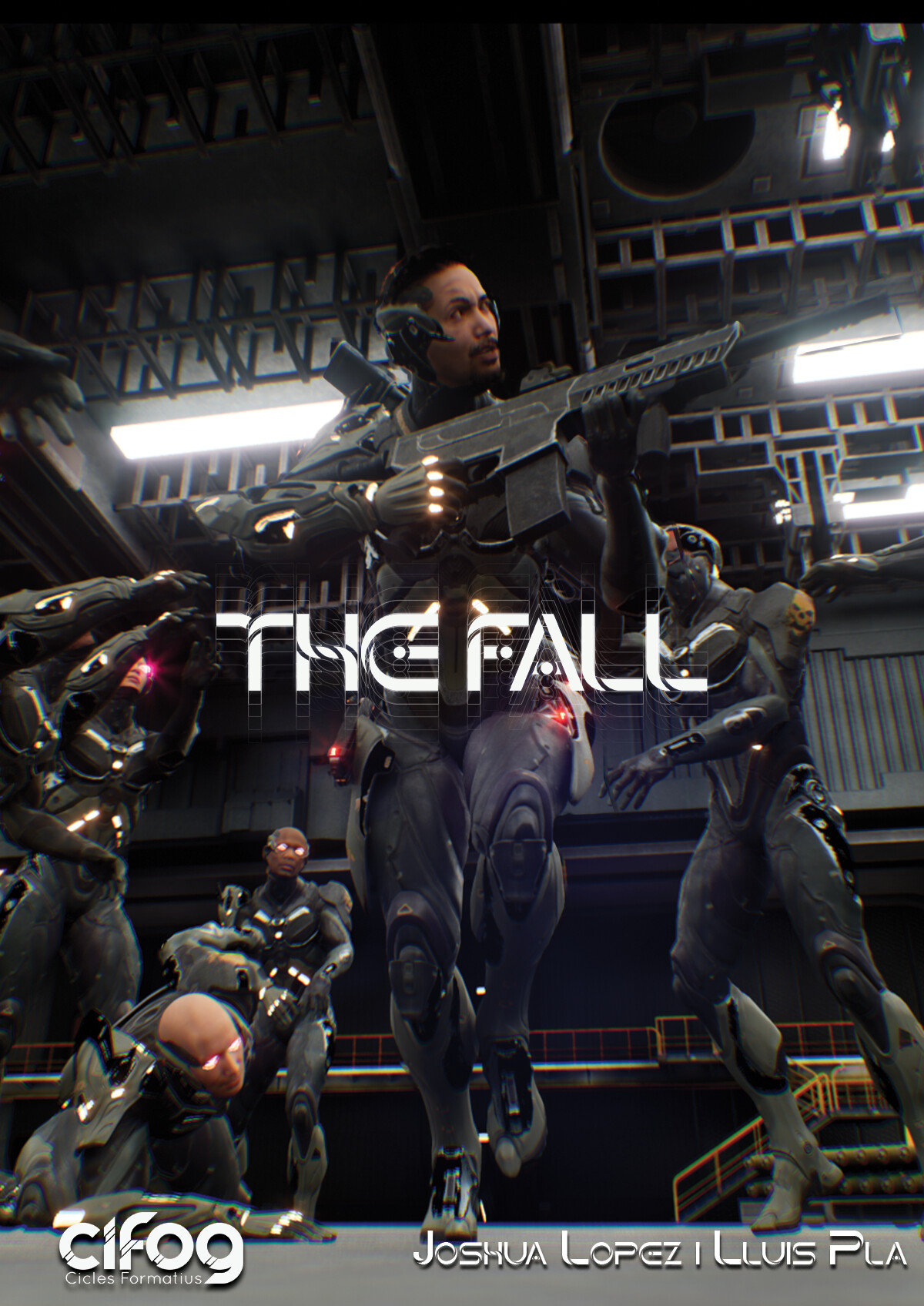 ArtStation - "The Fall Videogame" Cover