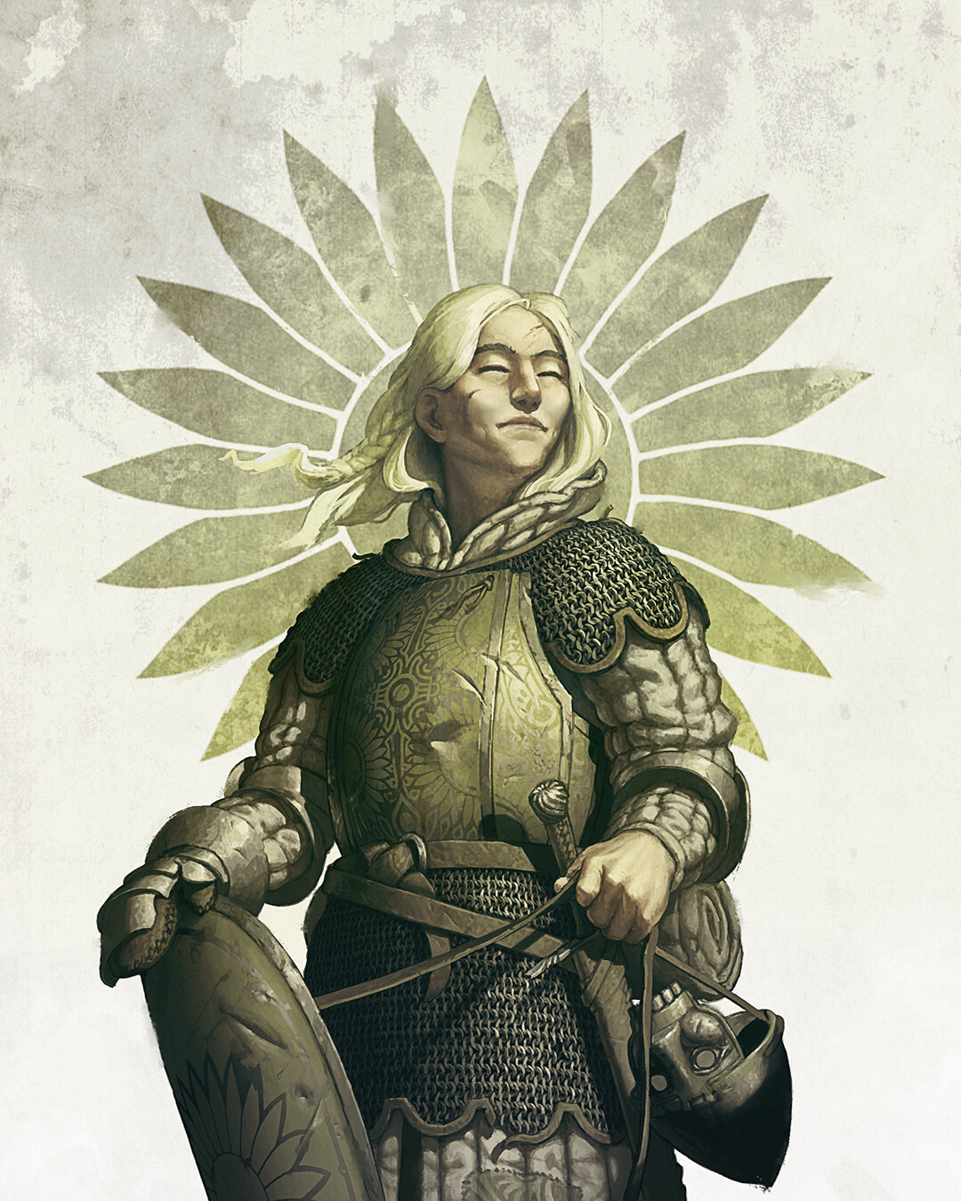 ArtStation - A Sunflower Knight