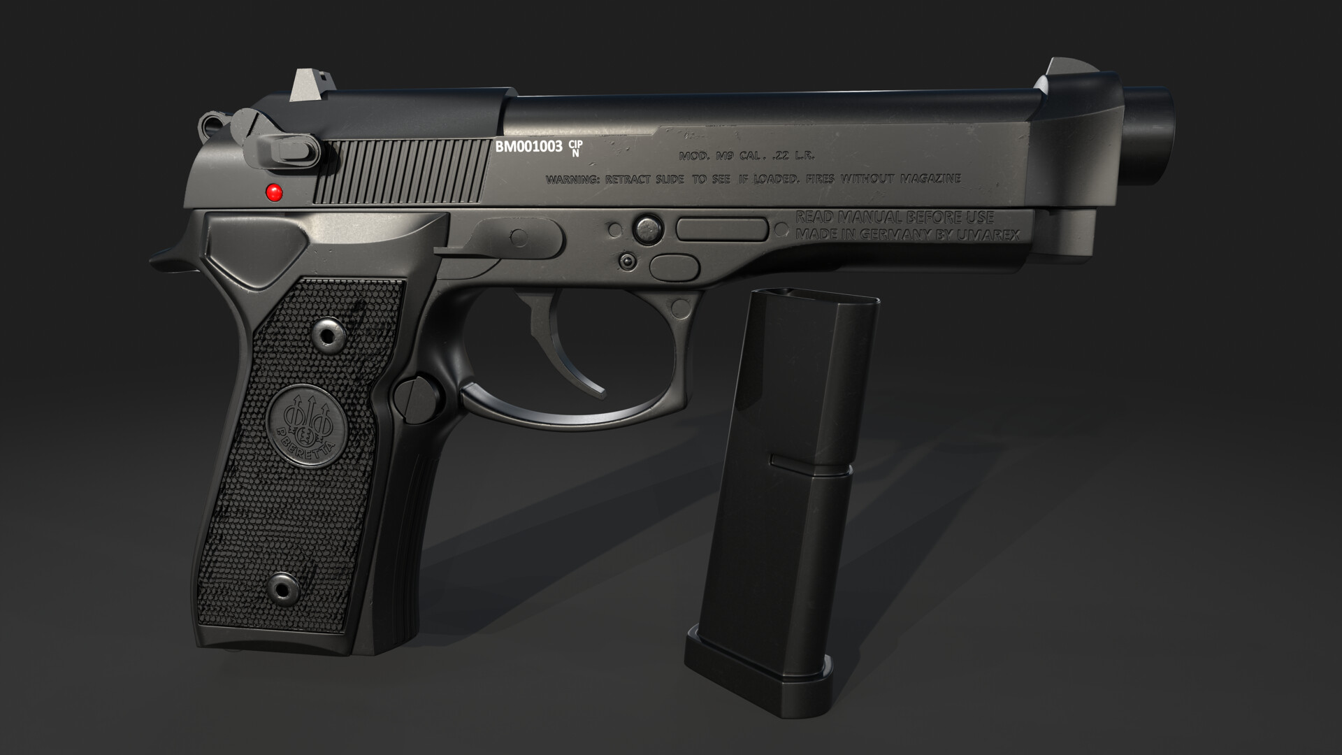 gun texture 3d