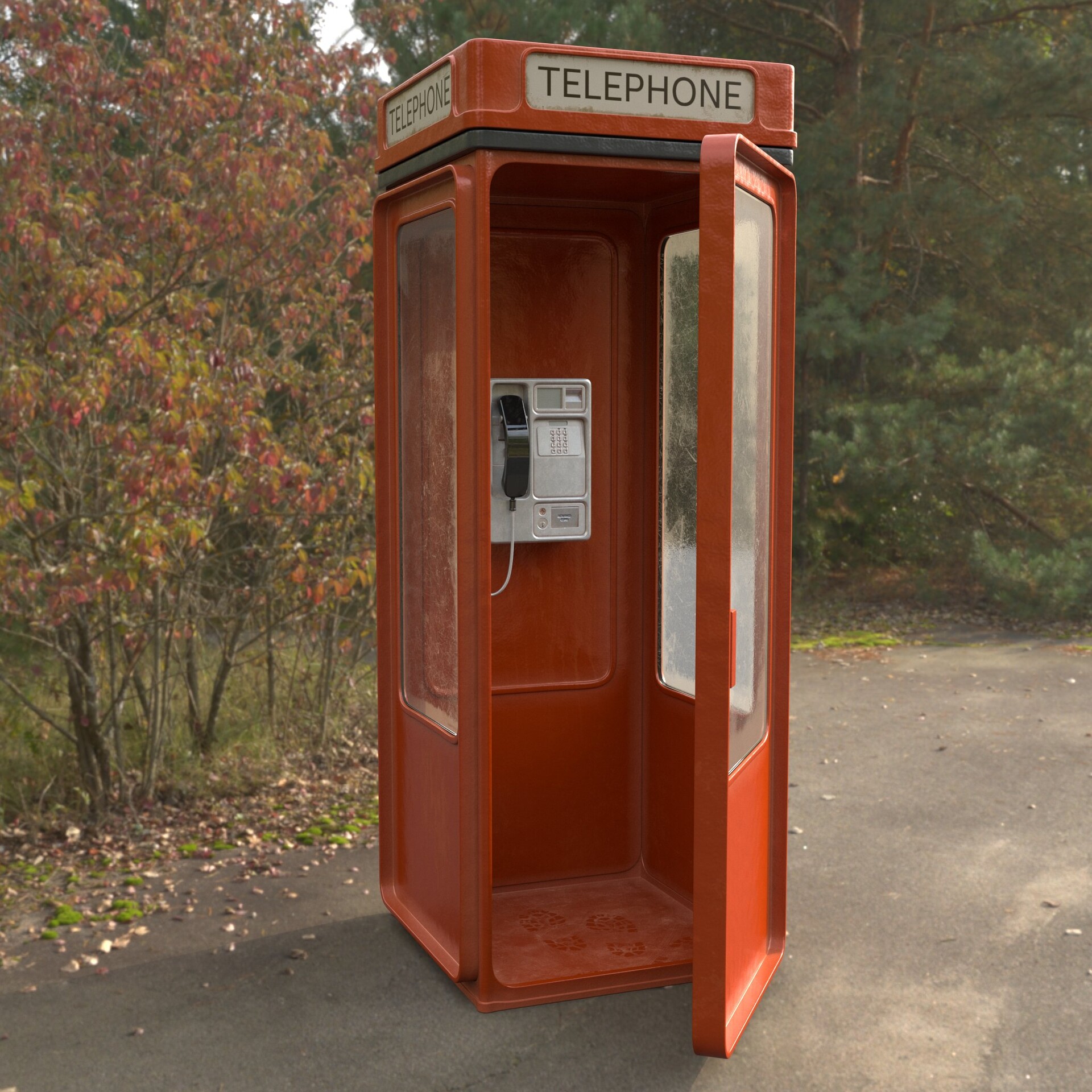 ArtStation - Telephone Box