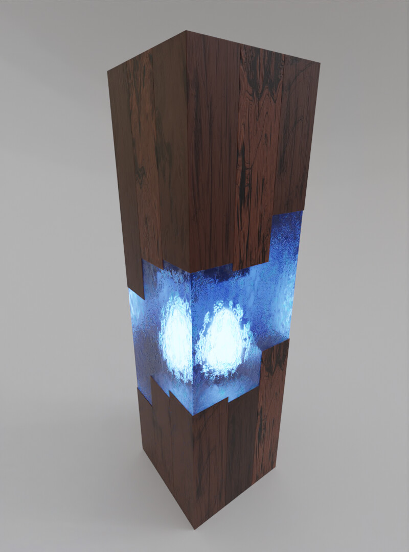 ArtStation - Resin lamp