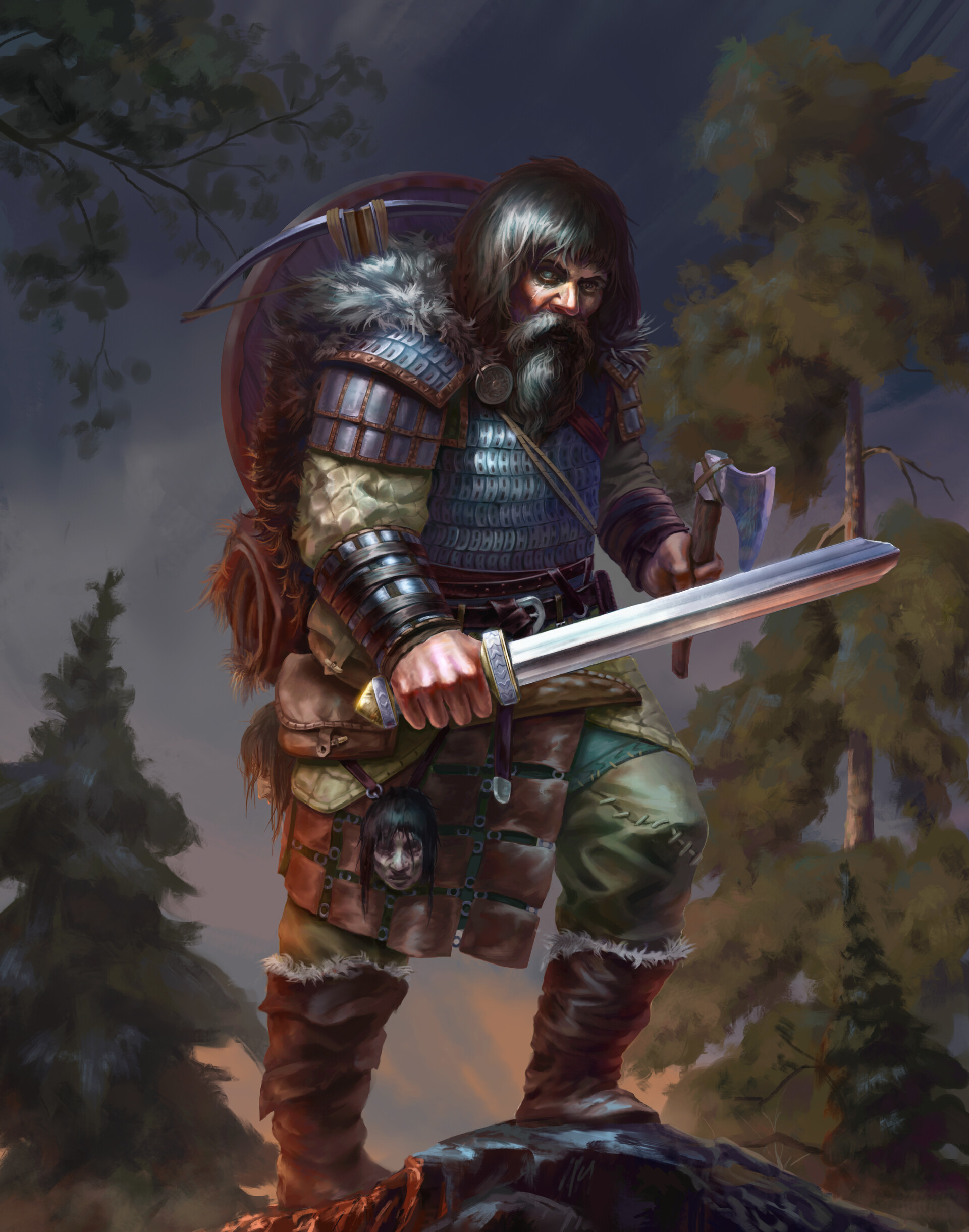 ArtStation - The witch hunter