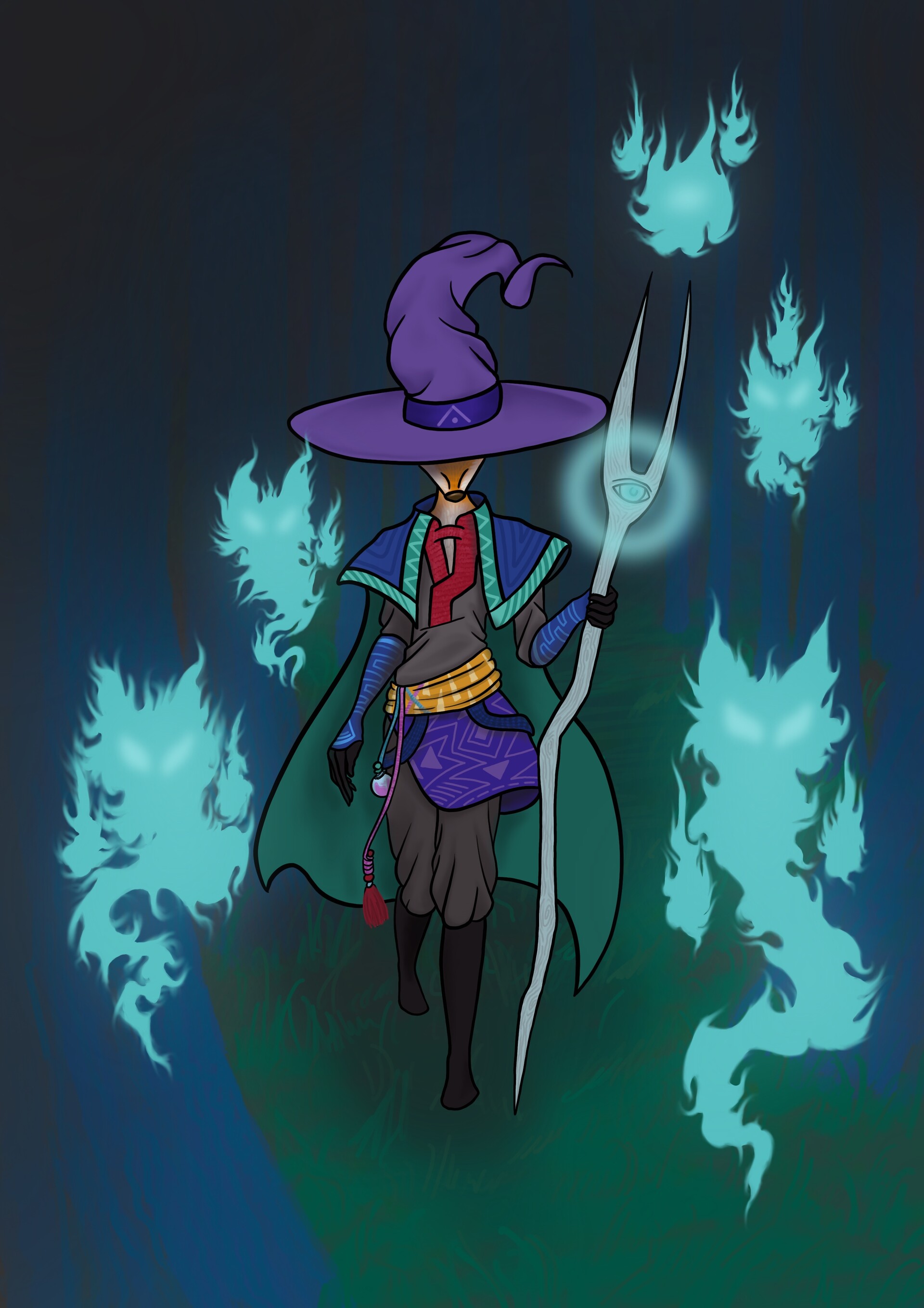 ArtStation - Fox Wizard