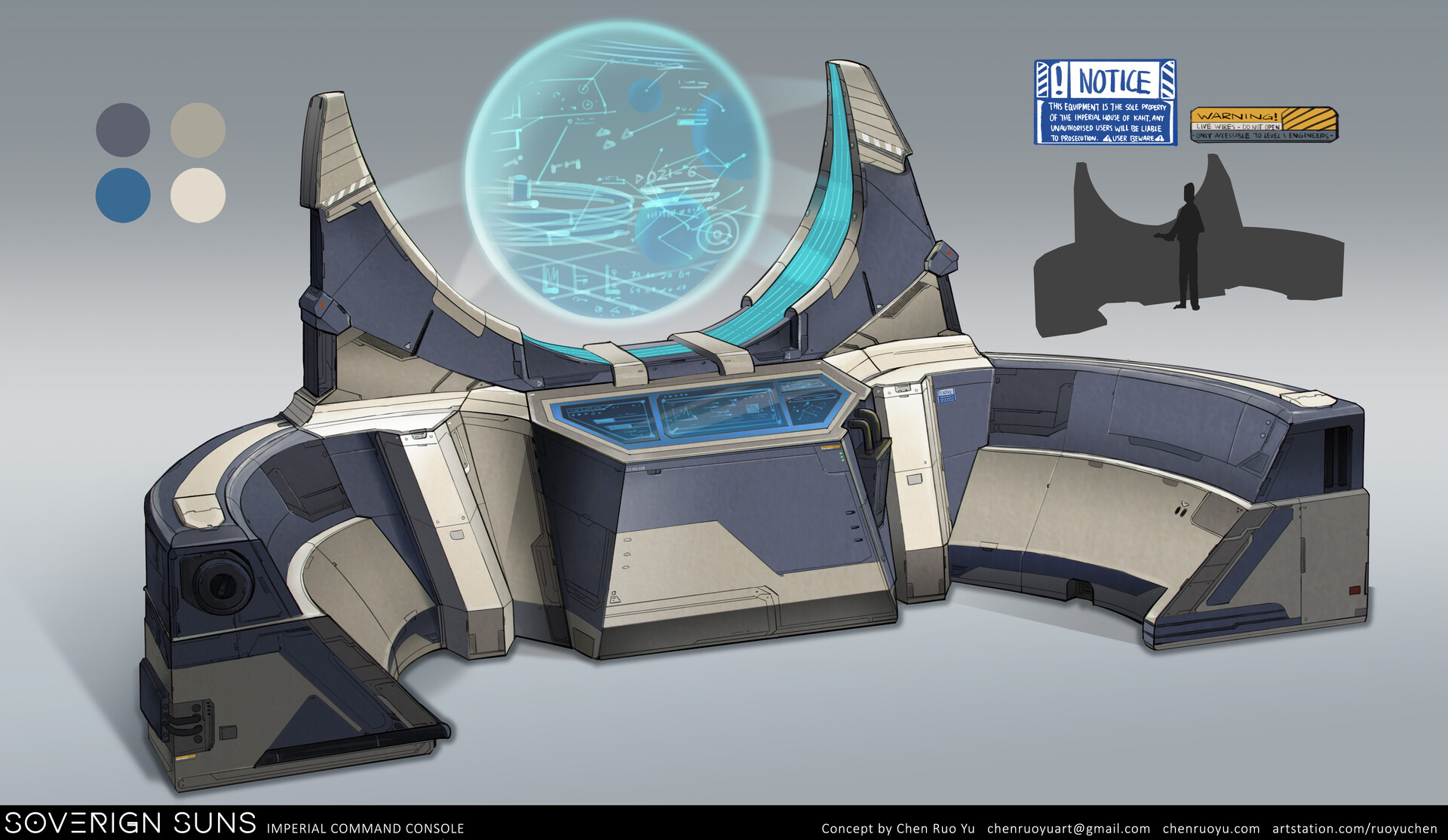 ArtStation - Imperial Console Concept