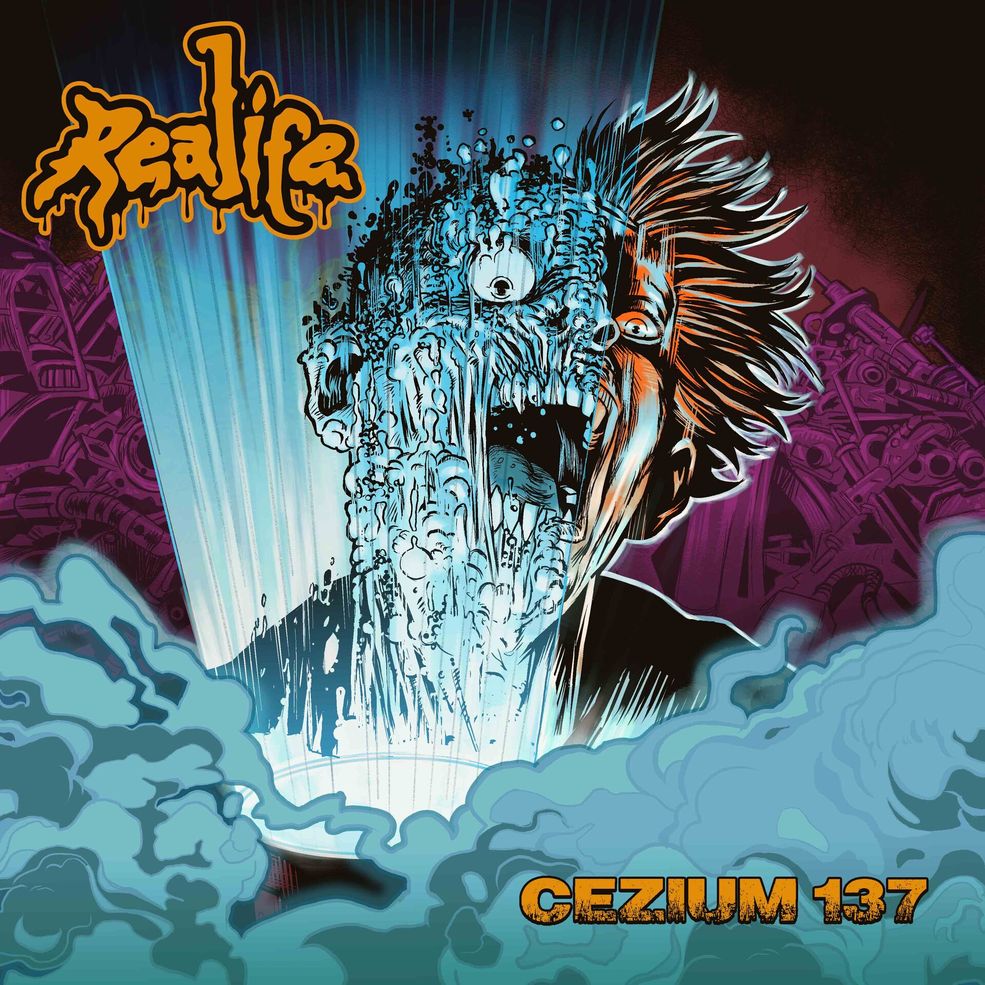 ArtStation - REALIFE (cover & backcover art)