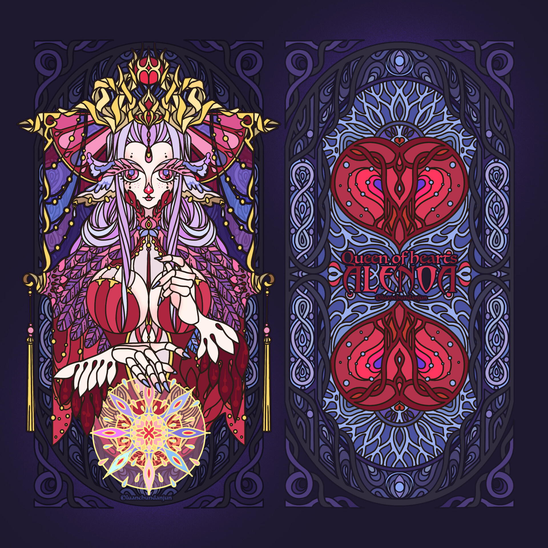 ArtStation - Queen of Hearts