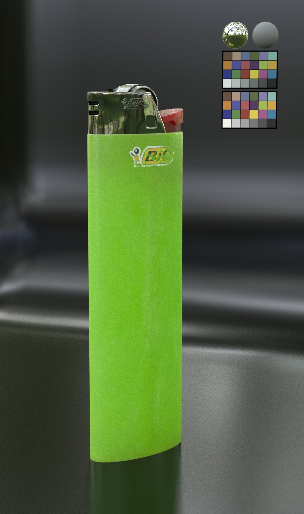 ArtStation - Bic lighter