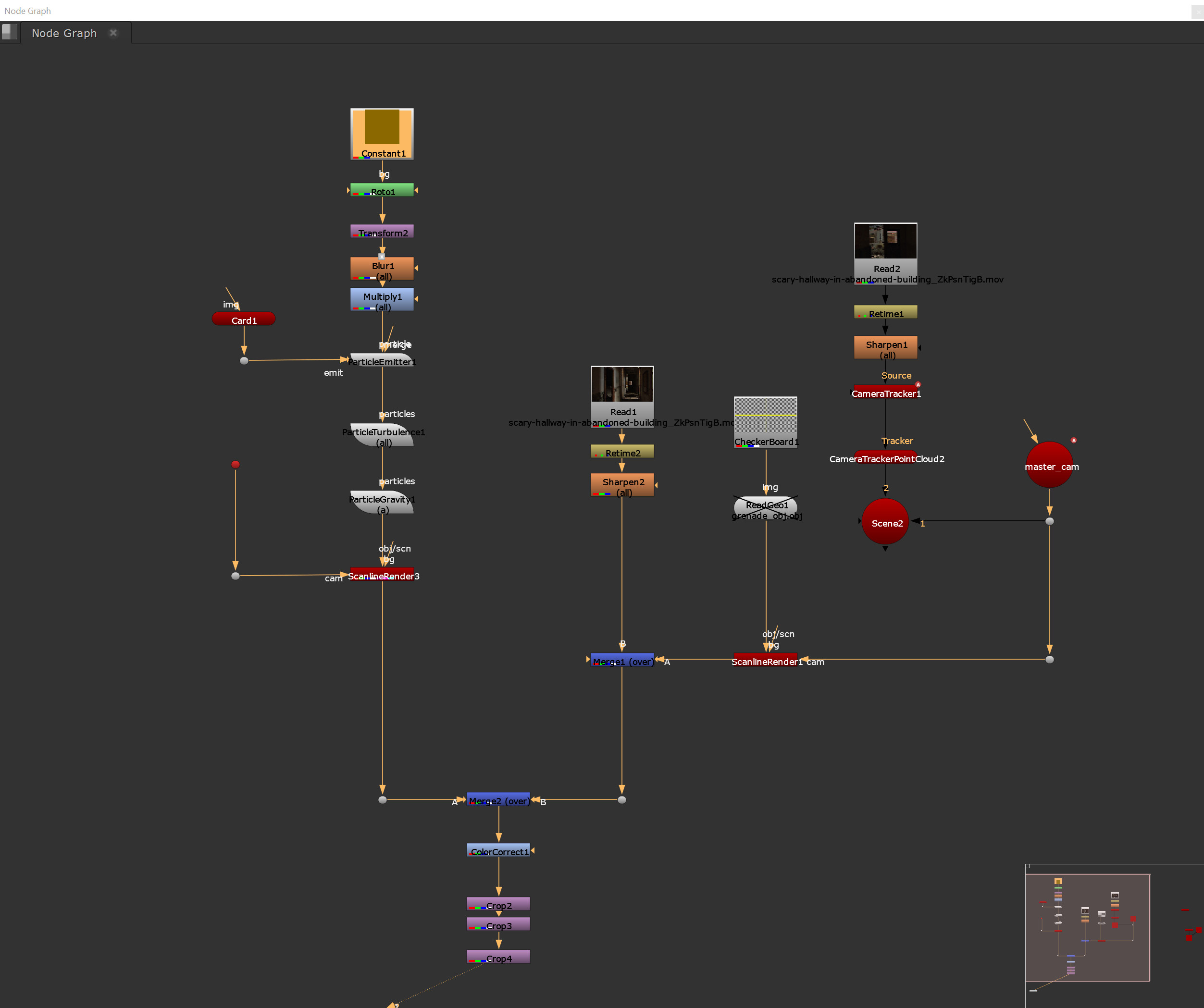 Stephanie Zhang - Nuke Practice - Particles