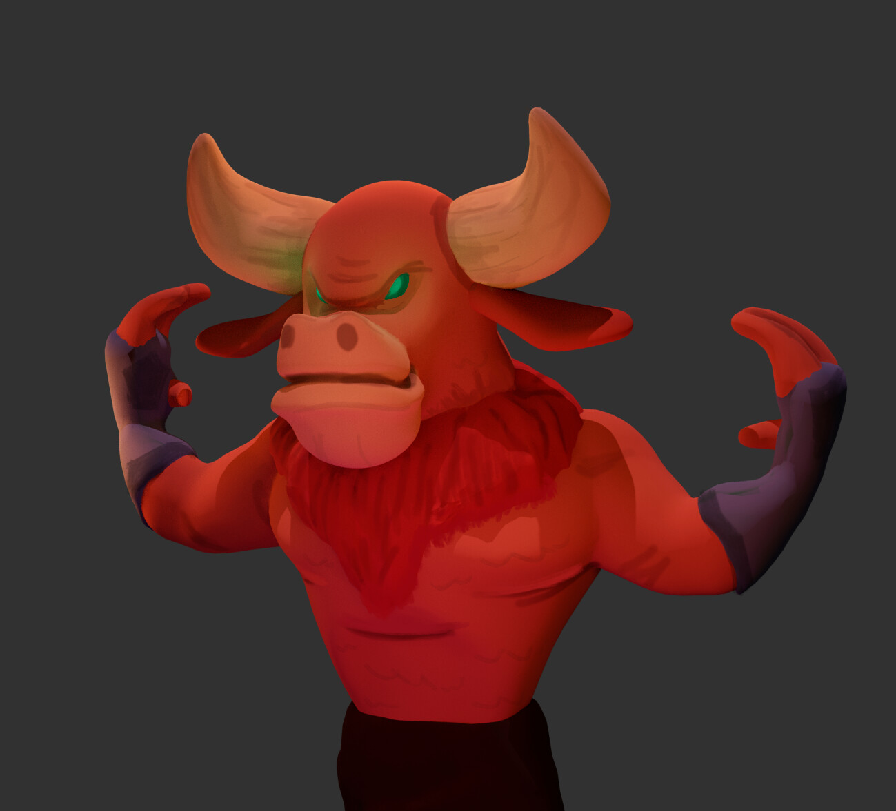 ArtStation - Minotaur (For Mobile)
