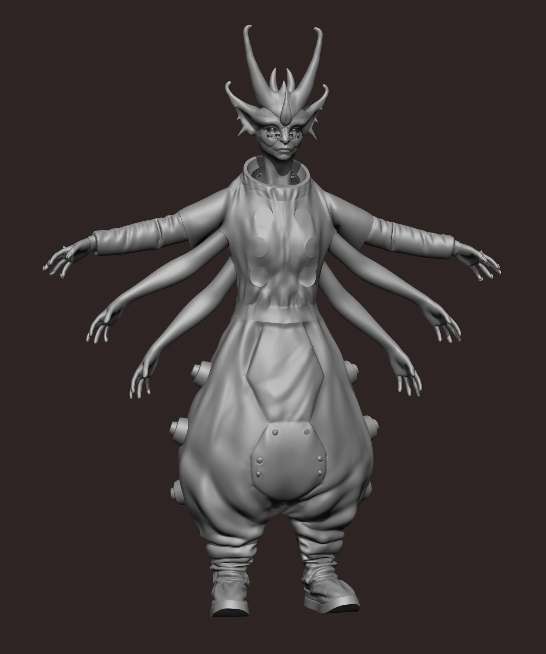 Celina Eichler - -WIP- Alien Astronaut