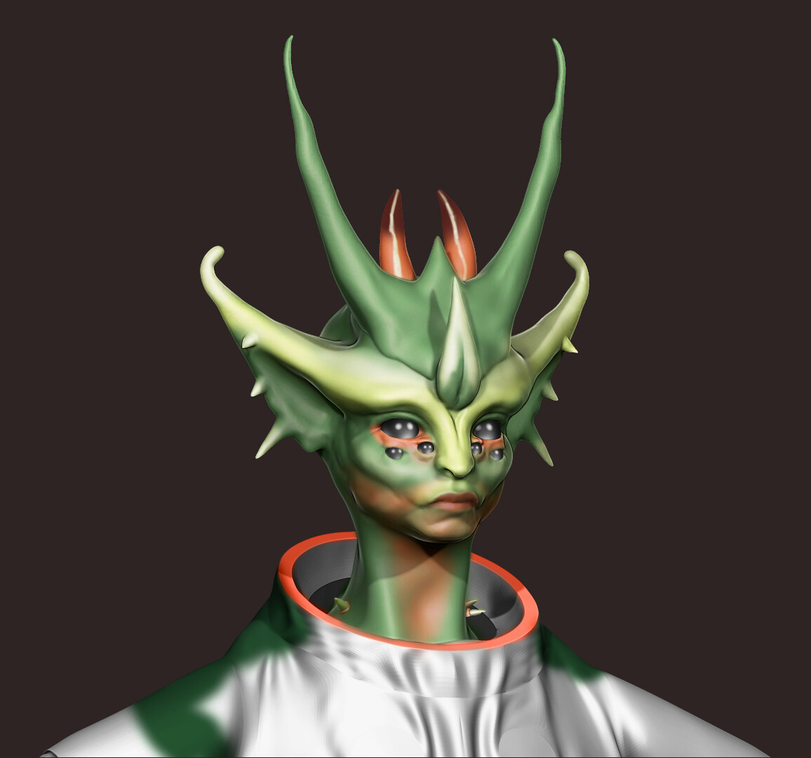 Celina Eichler - -WIP- Alien Astronaut