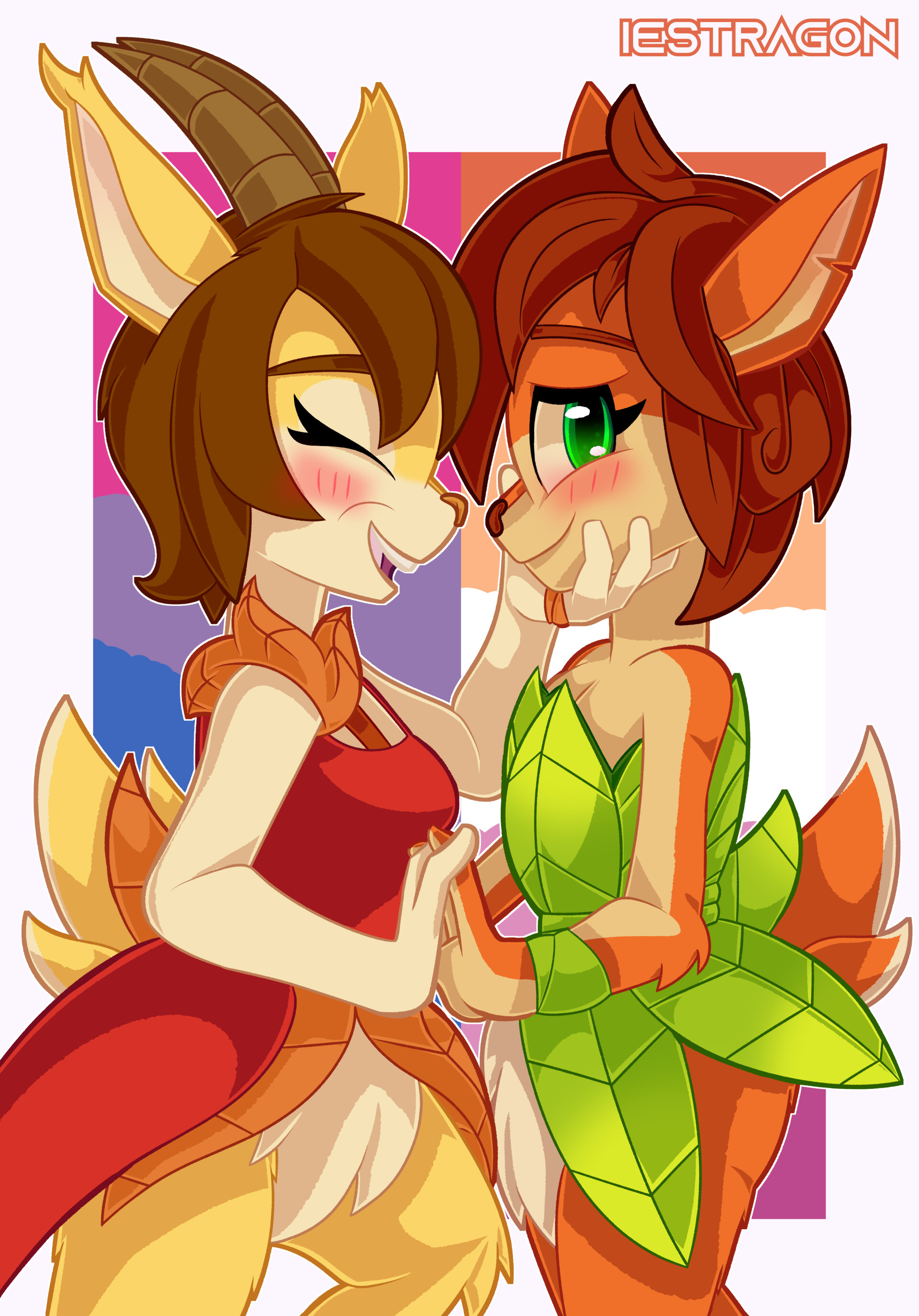 ArtStation - Elora & Maple - Pride Month 2022