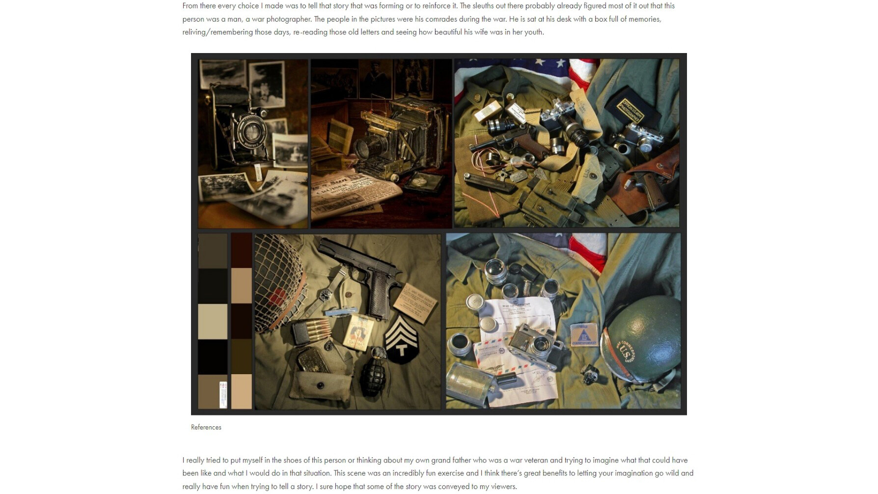 Doru Bogdan - "Memories of War" Exp Article